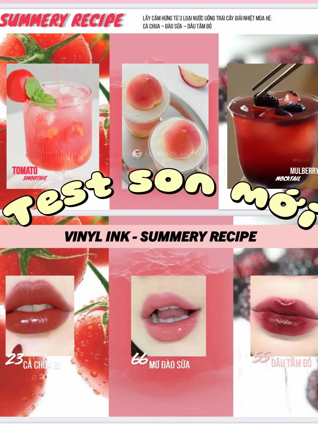 BST SON VYNIL INK SUMMERY RECIPE 💄 | Video do NCiCi đăng | Lemon8
