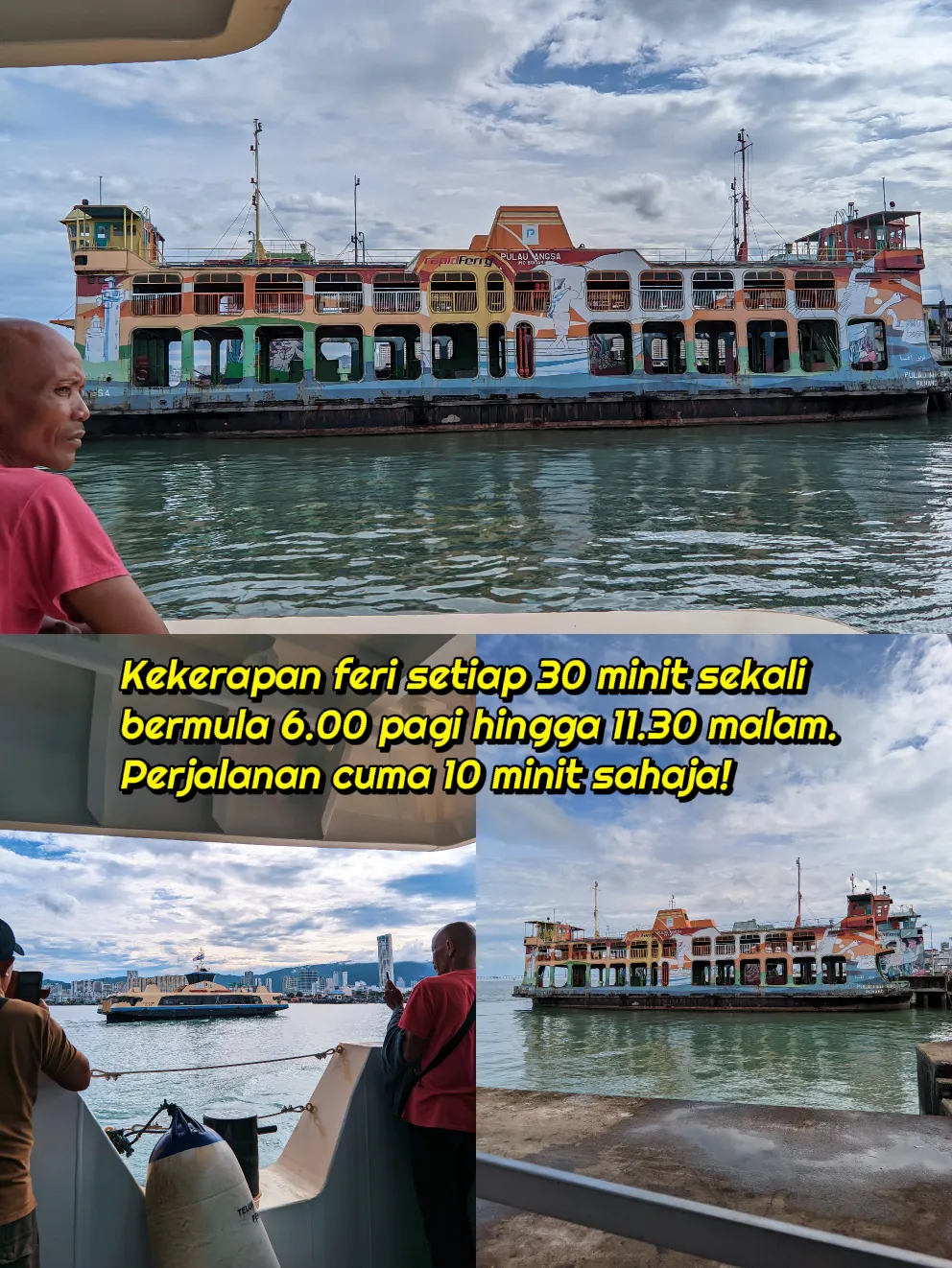 Parking Susah? Naik Feri & Bas FREE Je di Penang! | Galeri disiarkan oleh Hazwan Hafiz | Lemon8