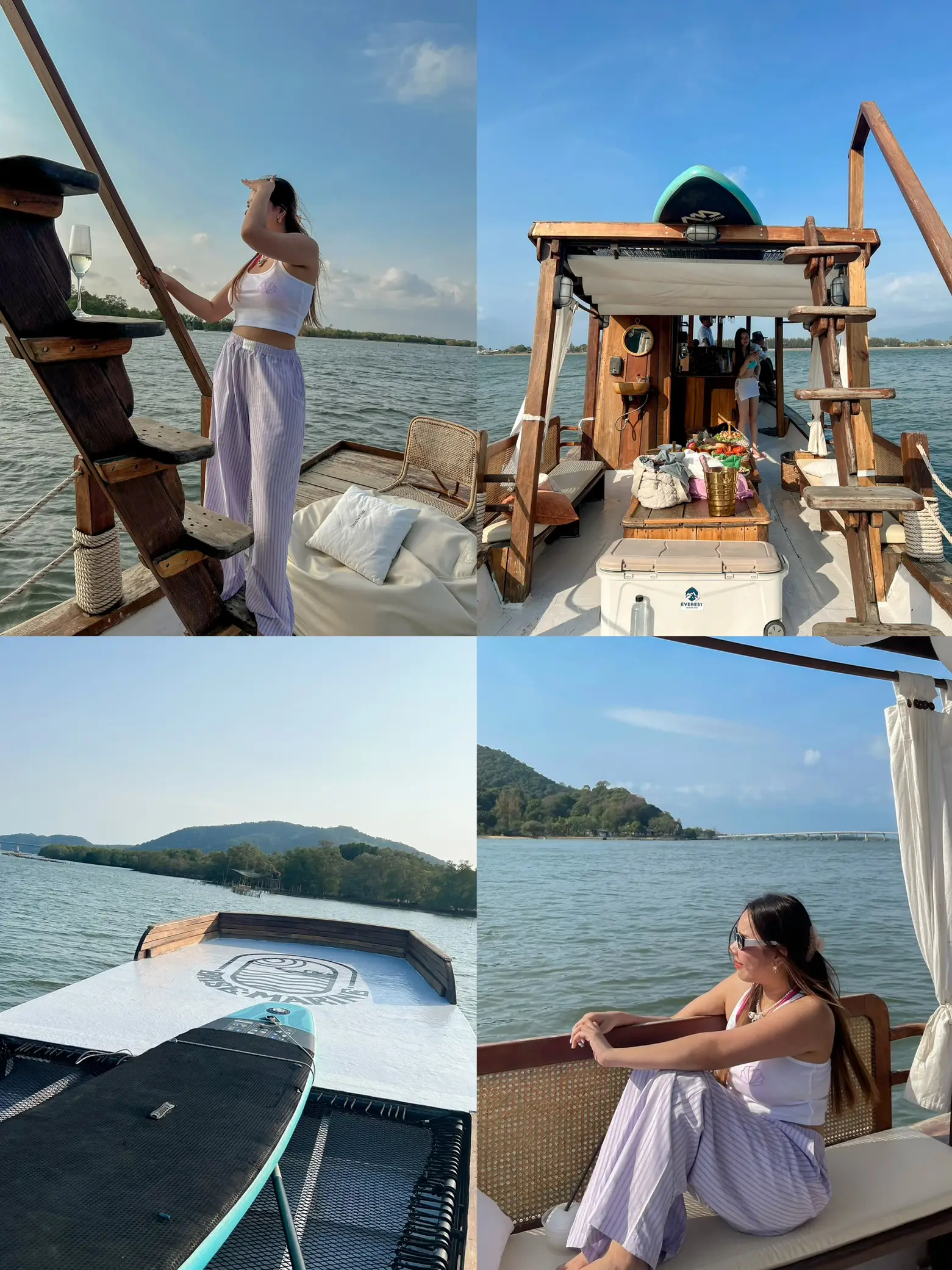 🛶ล่องเรือไม้แบบไพรเวทที่จันทบุรี หารกับเพื่อนคนละ 1 Xxx นิดๆ 💖 แกลเลอ