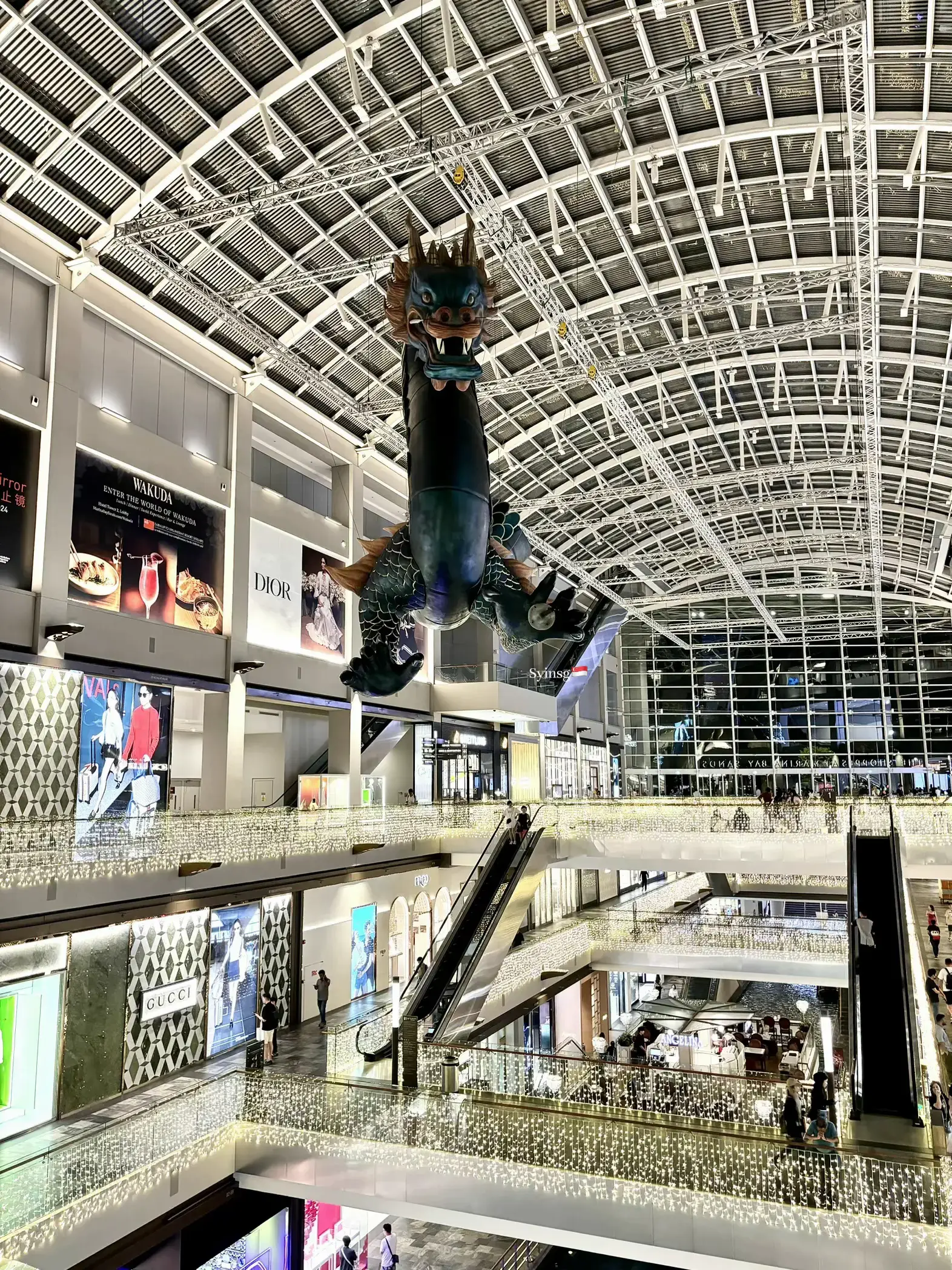 MBS Half Dragon hang in mid-air🤣🐉🐲 | Gallery posted by SYinSG🇸🇬 | Lemon8