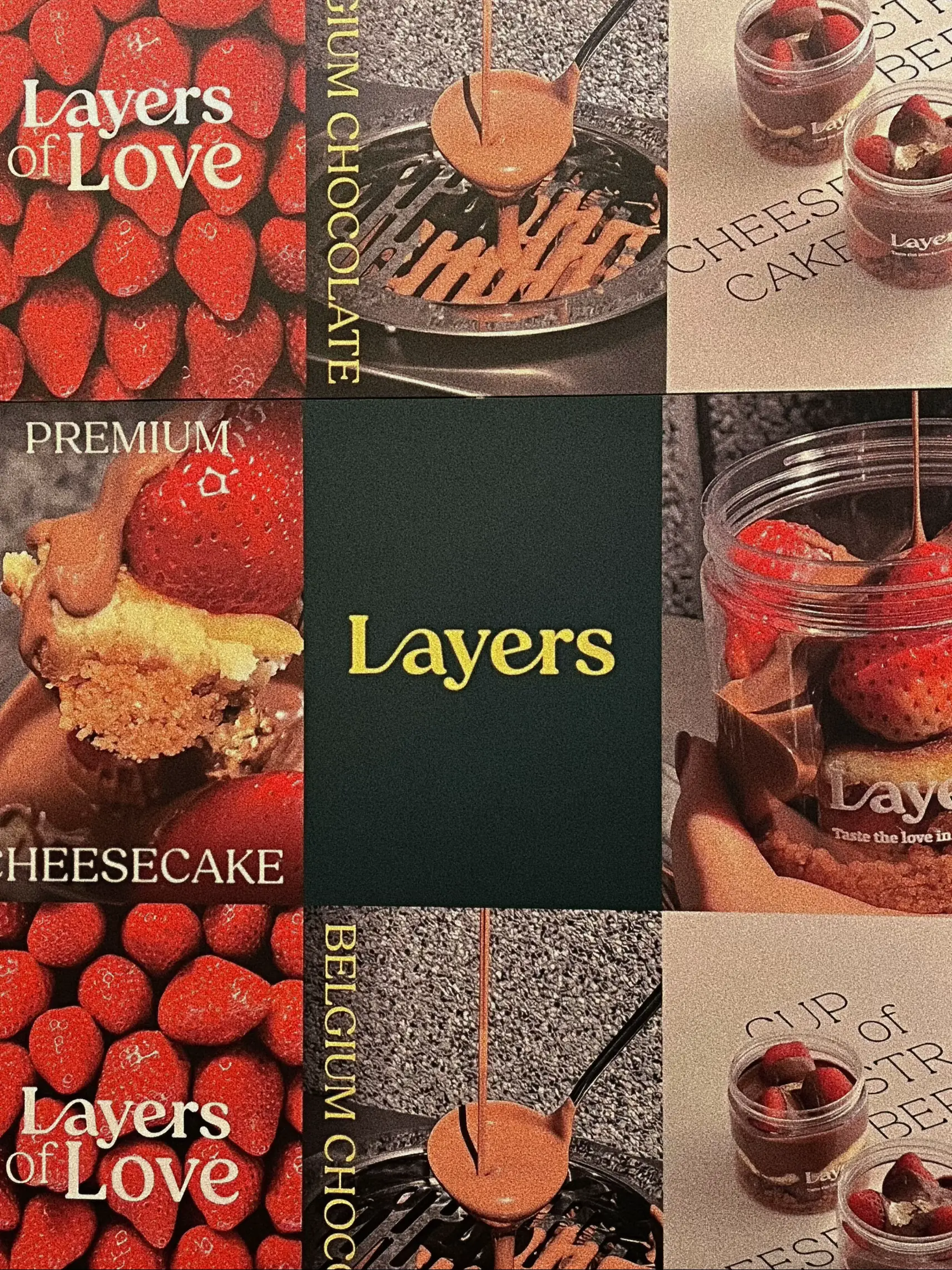 Layers ร้านเปิดใหม่บรรทัดทอง🍓🍫 | วิดีโอที่เผยแพร่โดย อัลบัมของชัญ | Lemon8