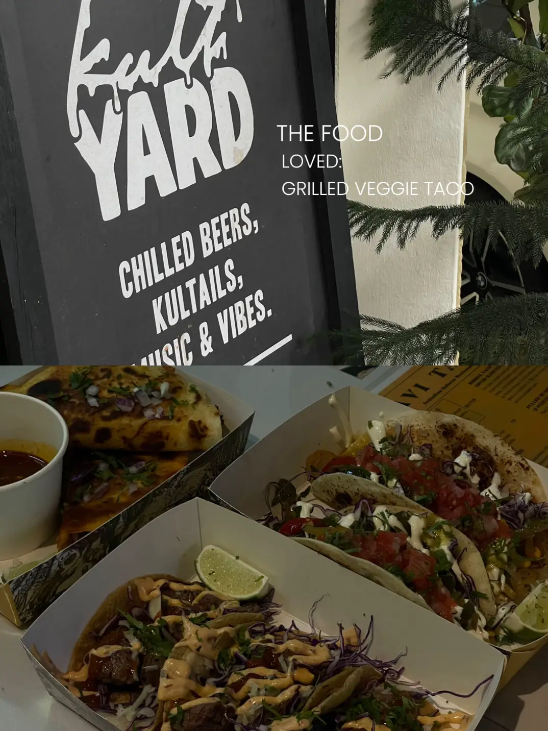 Vibey dinner night spot with tacos 🌮🎭 | Gallery posted by Nat | Lemon8