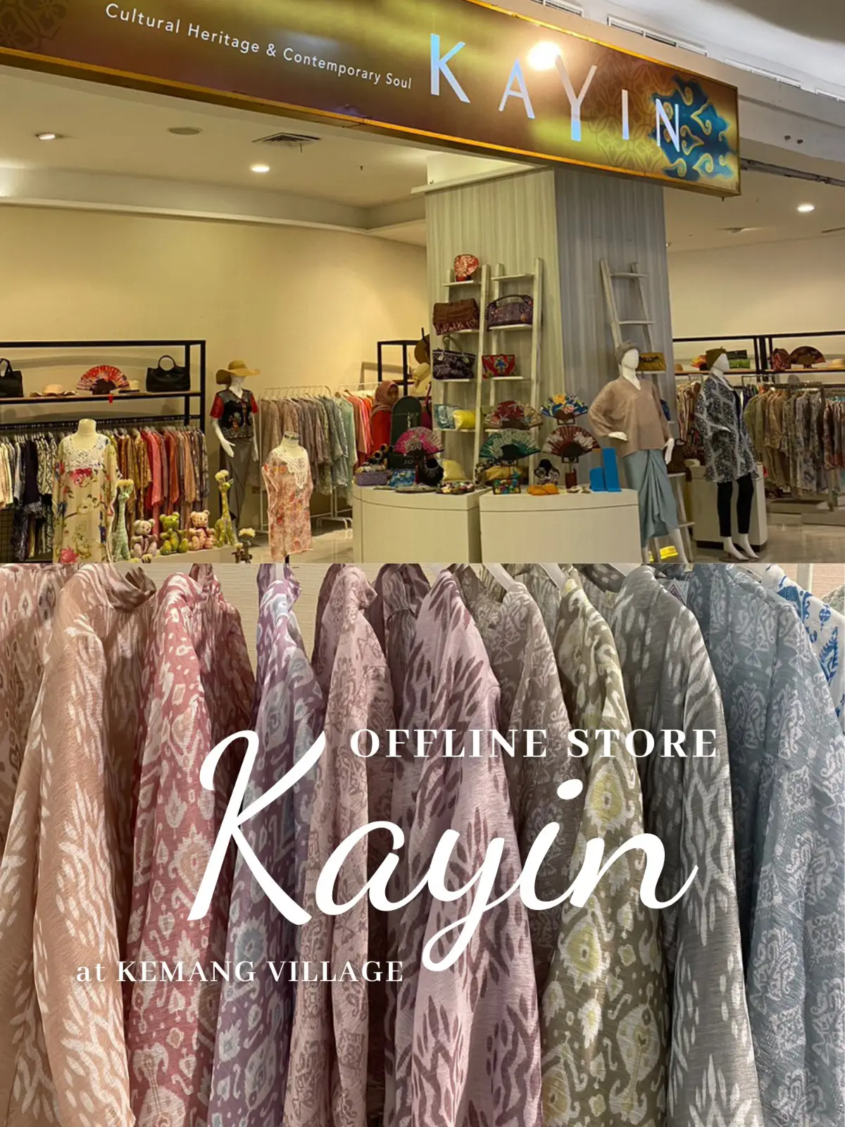OFFLINE STORE KAYIN AT KEMANG VILLAGE | Galeri diposting oleh sasqia ...