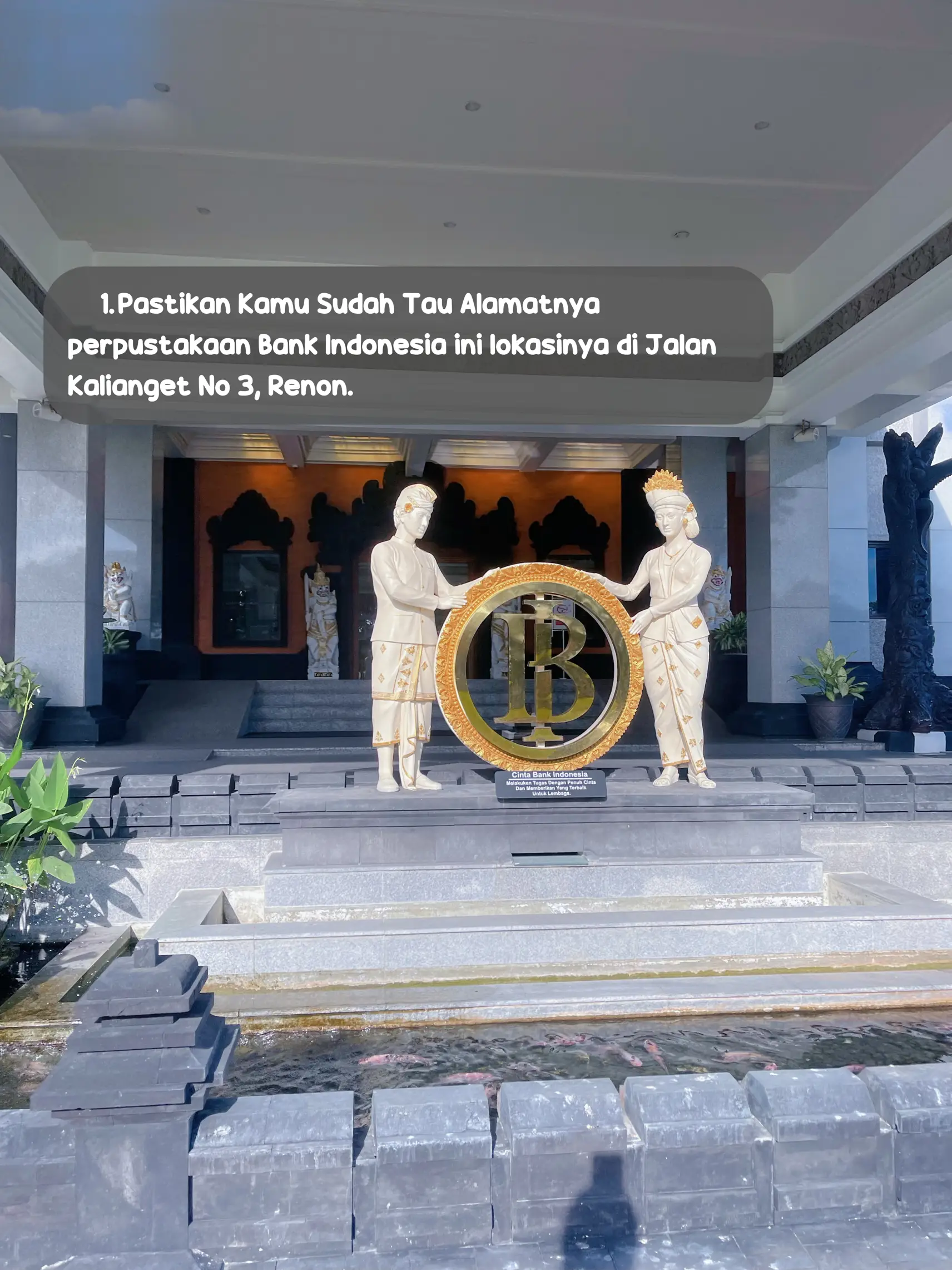 Cara Masuk ke Perpus Bank Indonesia | Galeri diposting oleh bulanap | Lemon8