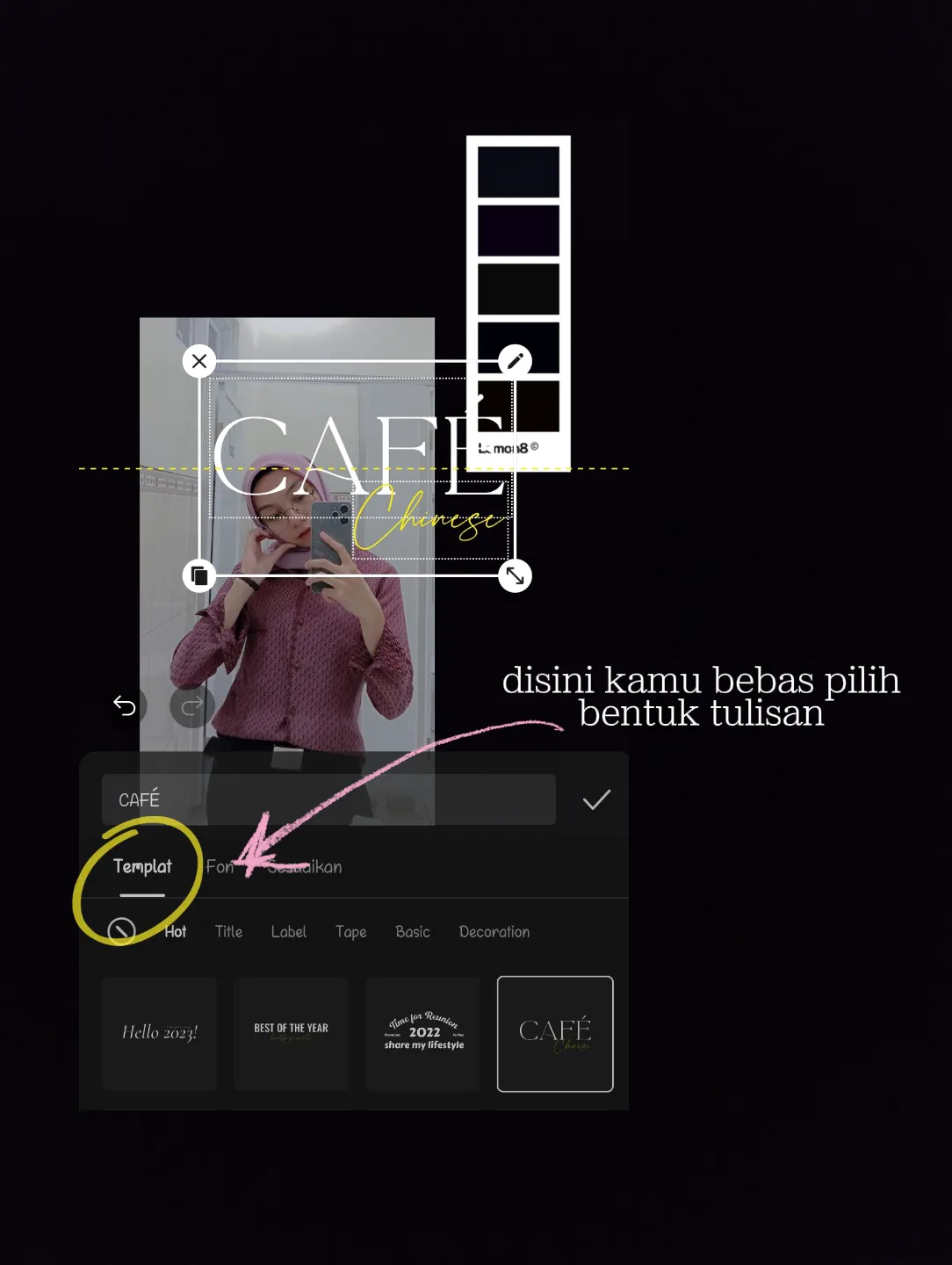 Cara Mudah Edit foto cover ala majalah di lemon8 | Galeri diposting oleh Me qha | Lemon8