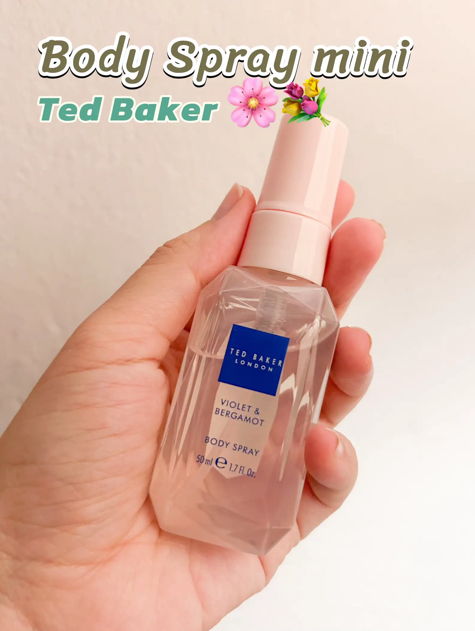 Ted Baker body spray mini 🌸💐 | แกลเลอรีที่โพสต์โดย maaneemeenaa | Lemon8