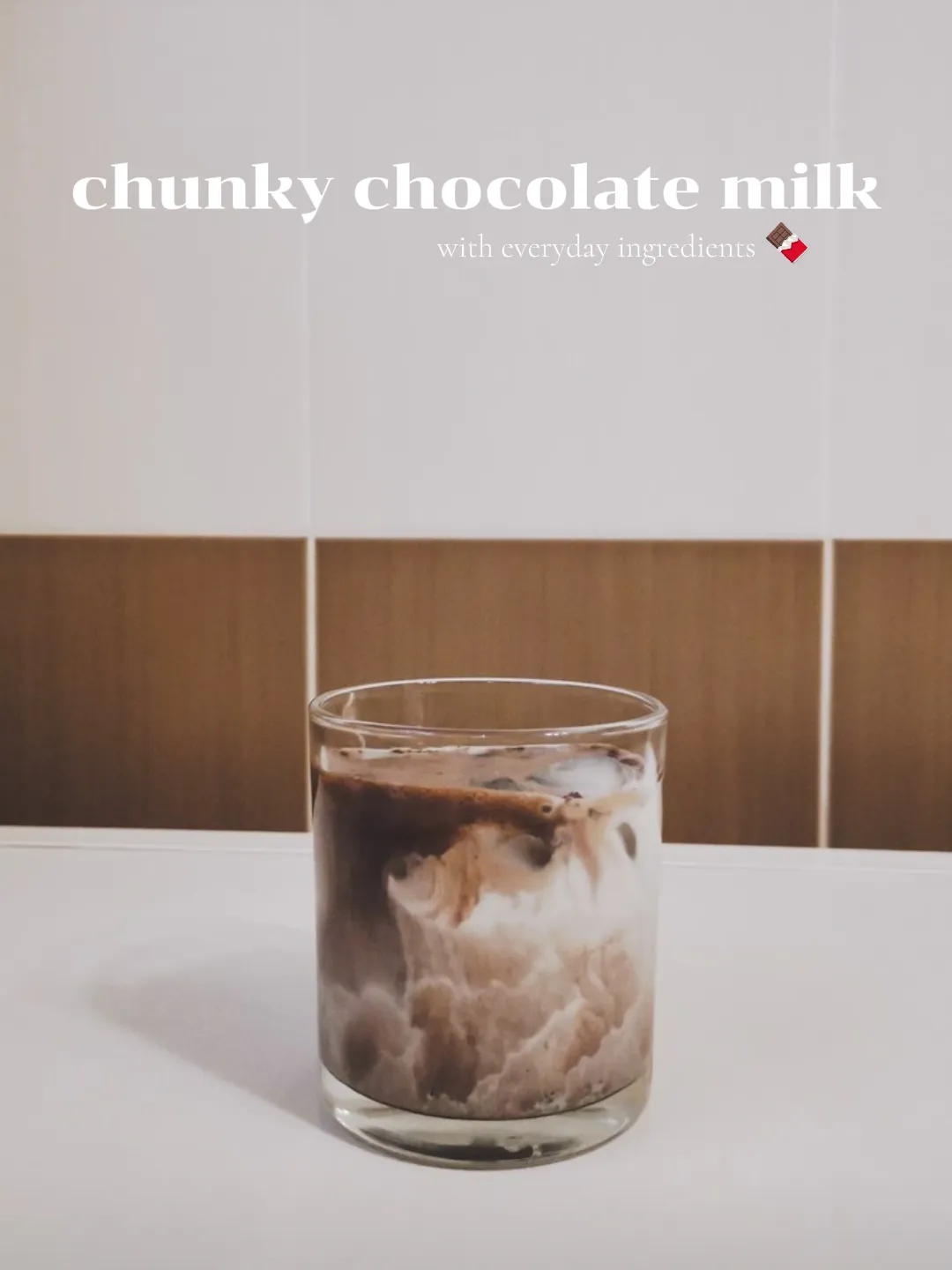 CHUNKY CHOCOLATE MILK 🍫 | Galeri disiarkan oleh cass | Lemon8