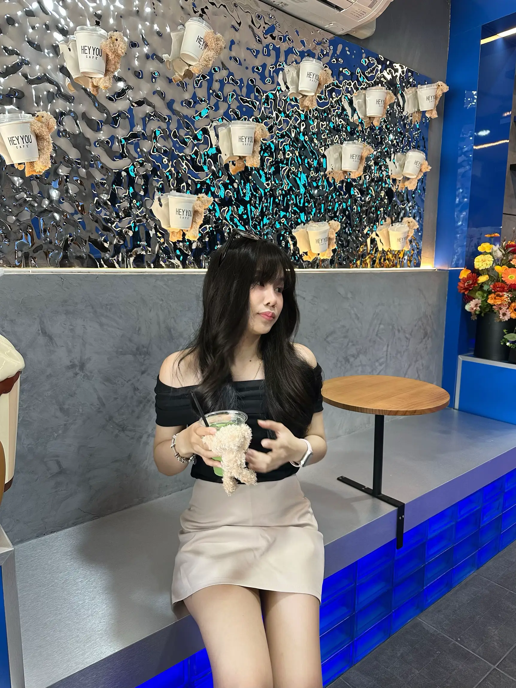 HEY YOU CAFE' (คาเฟ่เปิดใหม่ย่านบางแสน) | แกลเลอรีที่โพสต์โดย kratai🐰🌈 | Lemon8