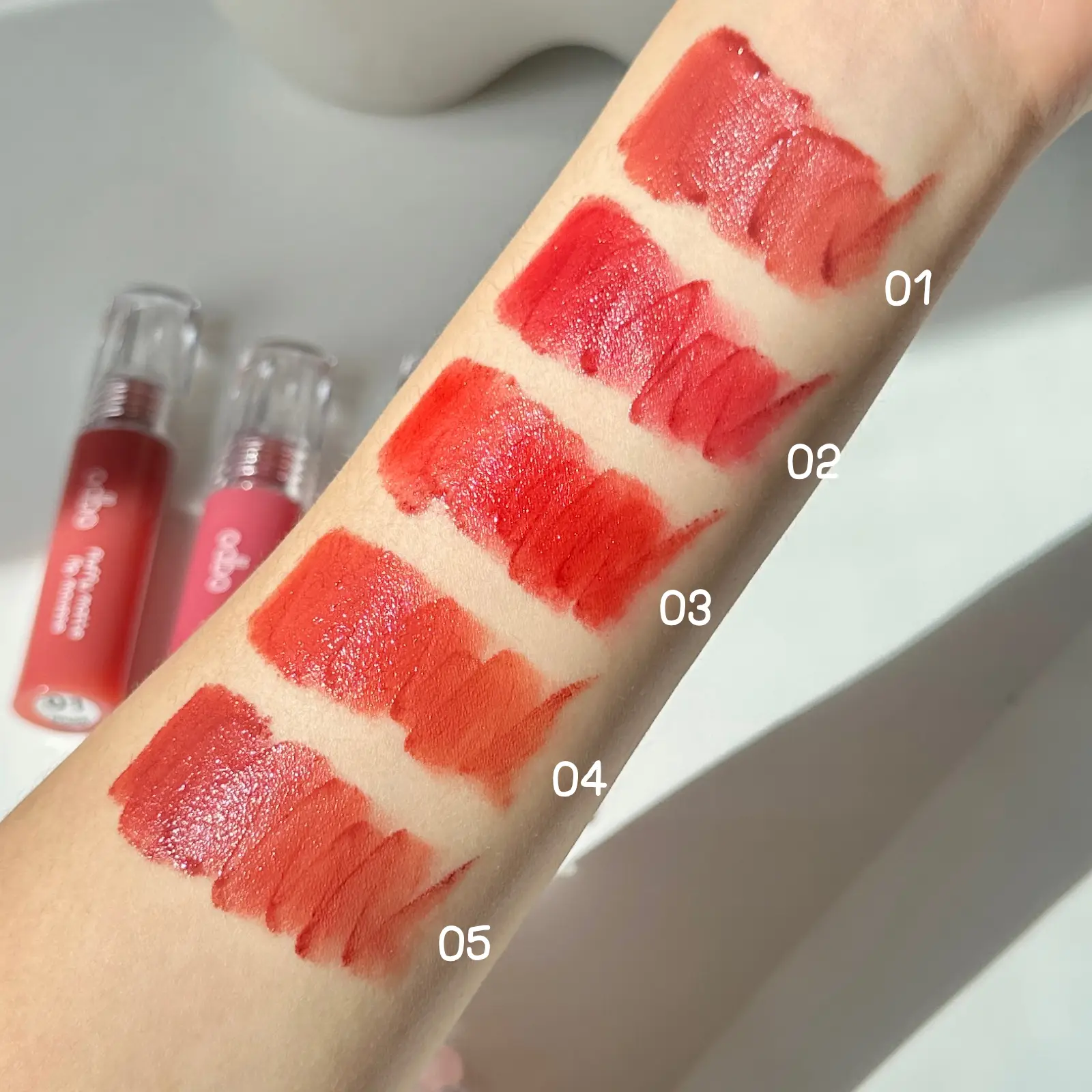 ลิป fluffy matte mousse รุ่นแรกของ odbo 🌷 | แกลเลอรีที่โพสต์โดย cloudysstory | Lemon8