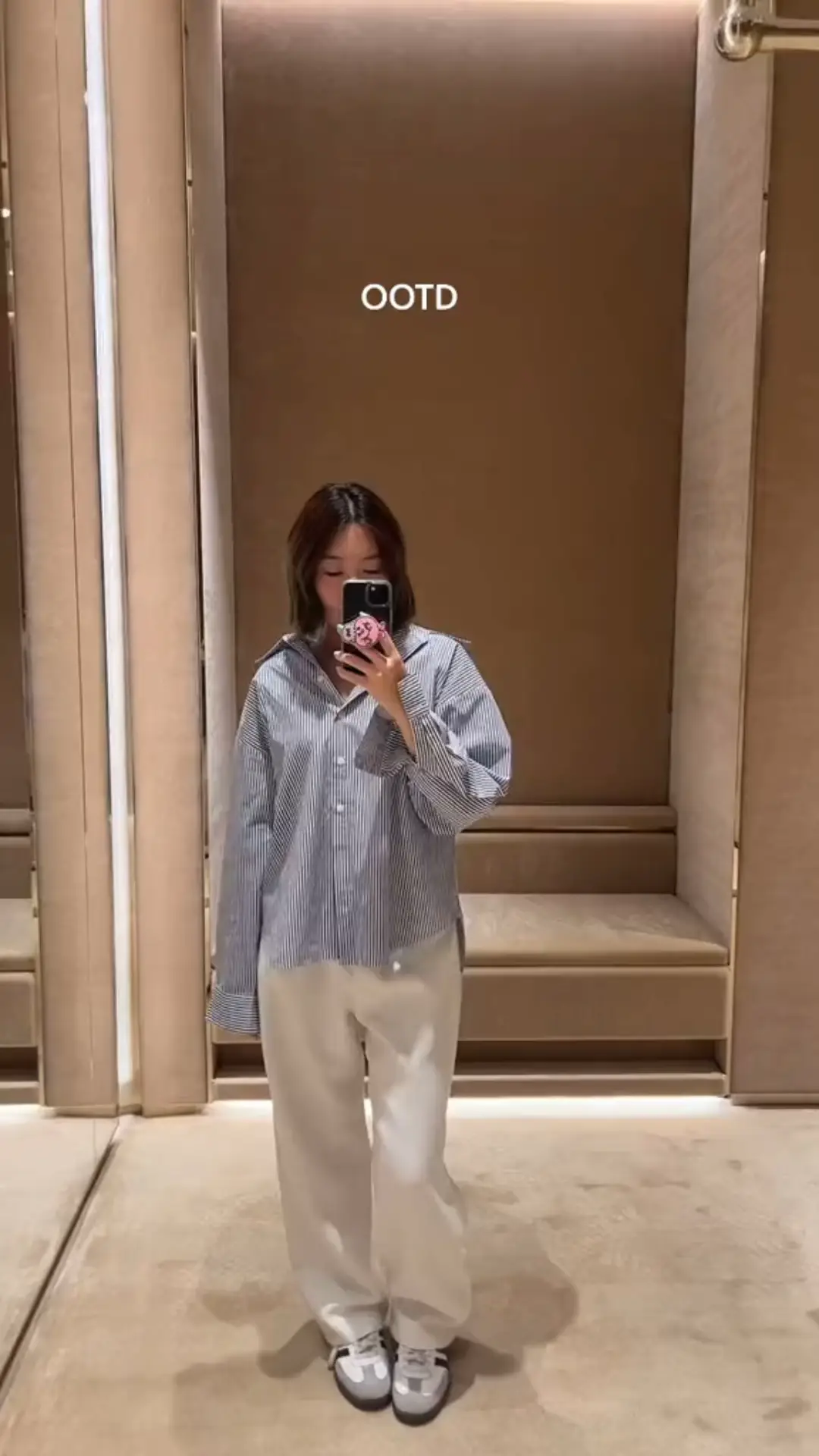 OOTD stripped shirt | Video published by Pim🌺 | Lemon8