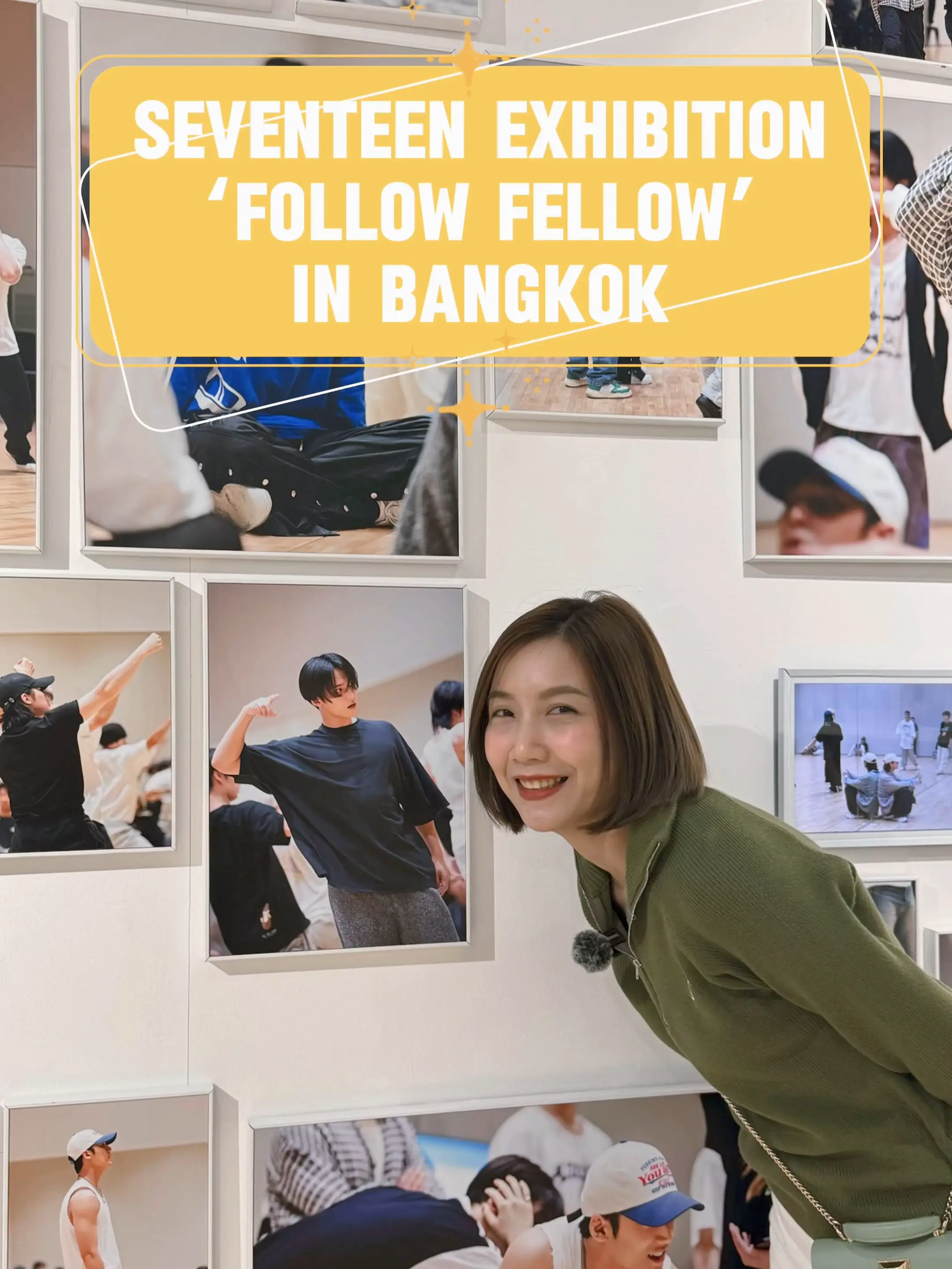 นิทรรศการ SEVENTEEN ’FOLLOW FELLOW‘ ครั้งแรกในไทย | วิดีโอที่เผยแพร่โดย NIRIN CHANNEL | Lemon8