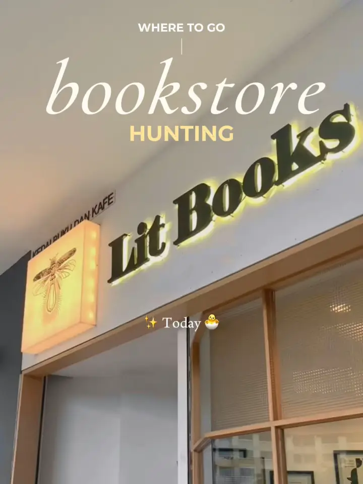 bookstore hunting: Lit Books 📚 | read & work here! | Video diterbitkan ...