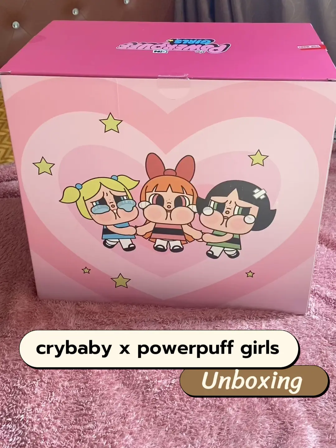 แกะกล่อง 📺 crybaby x powerpuff girls | วิดีโอที่เผยแพร่โดย AngAng | Lemon8