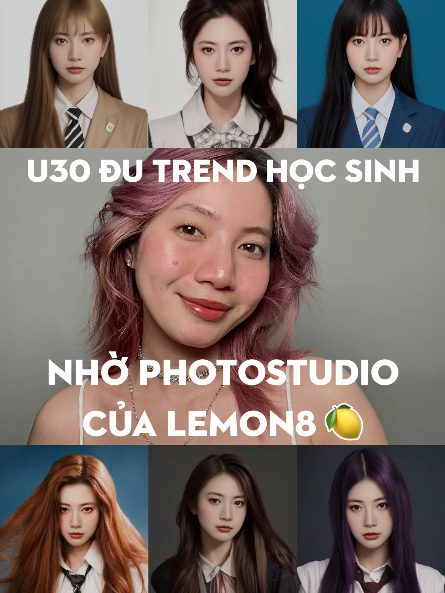 U30 đu trend kỉ yếu nhờ Photostudio của Lemon8!!! | Video do fungchinn đăng | Lemon8