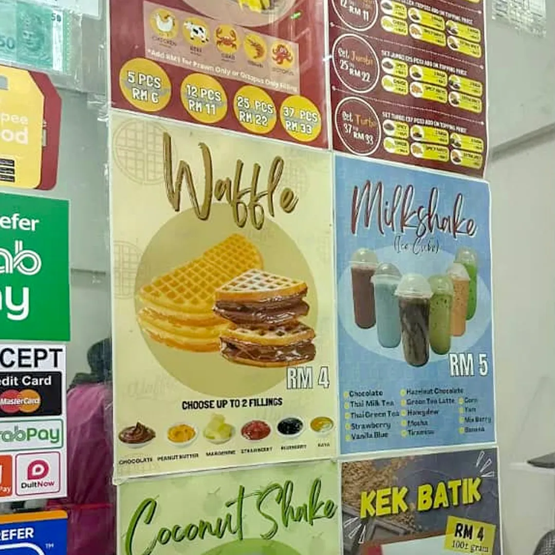 Takoyaki hanya RM6 dan waffle hanya RM4 di JB | Gallery posted by Johor ...
