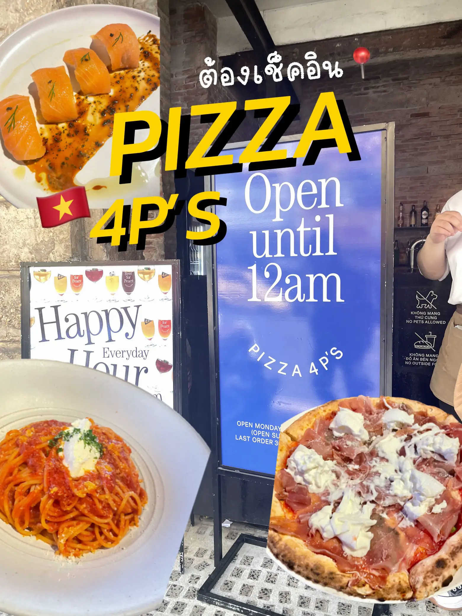 🍕PIZZA 4P’S พิซซ่าร้านดังที่เวียดนาม🇻🇳ต้องเช็คอิน! | แกลเลอรีที่โพสต์ ...