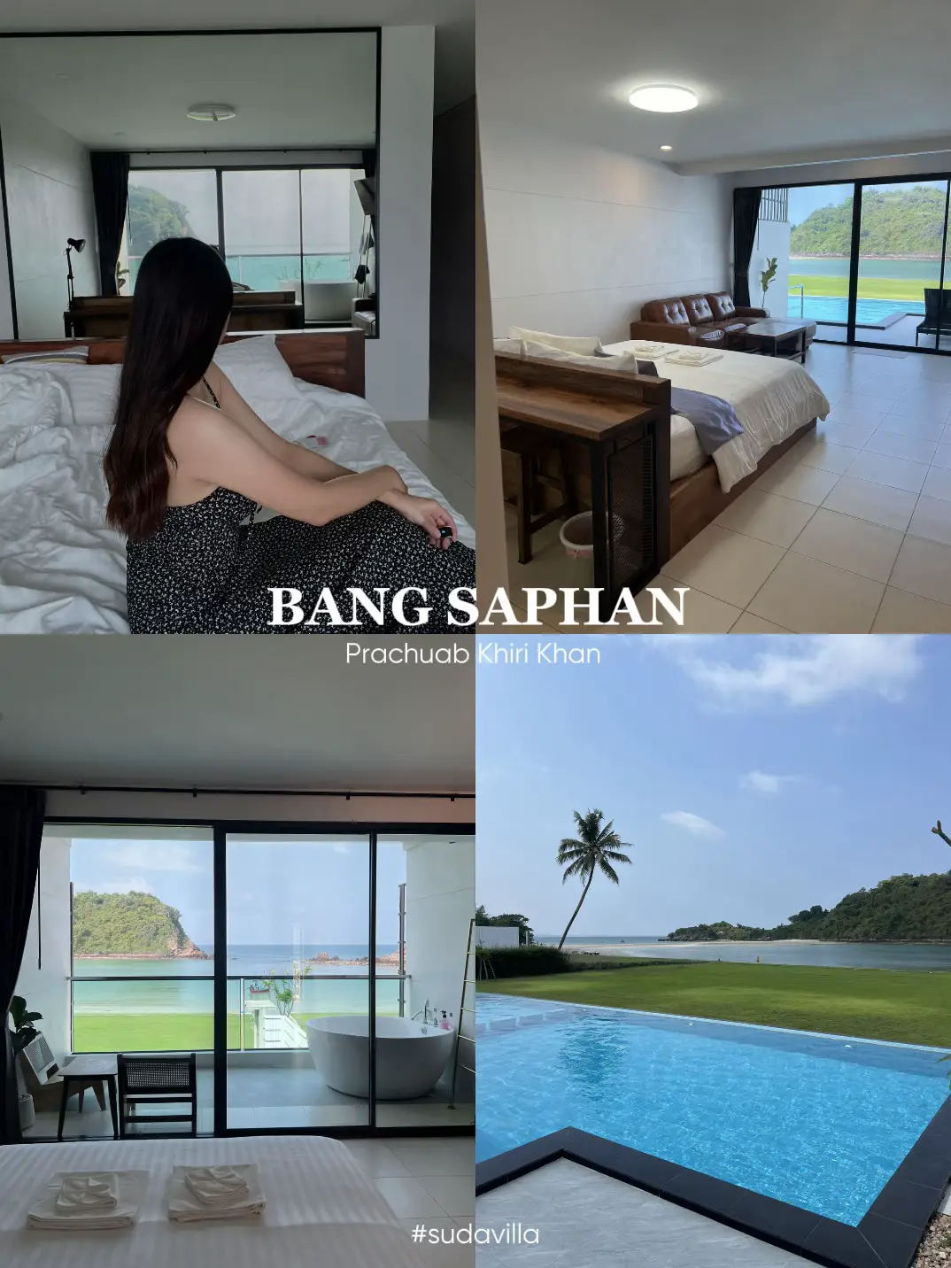 ที่พักทะเล BANG SAPHAN ประจวบคีรีขันธุ์ | แกลเลอรีที่โพสต์โดย Ordinaryinmylife | Lemon8