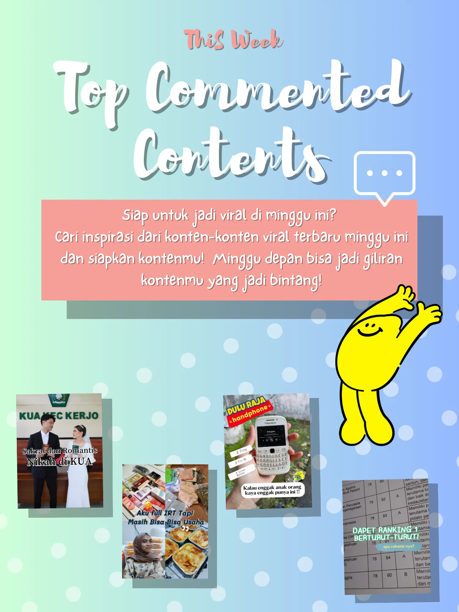 Top Commented Contents This Week! 🌟 | Galeri diposting oleh Lemon8_ID | Lemon8