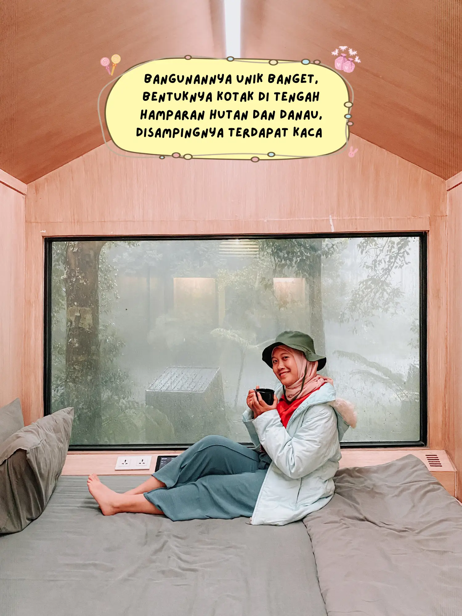 SENSASI SERU CAMPING DI TENGAH DANAU🤩 | Galeri diposting oleh meulatipucuk_ | Lemon8