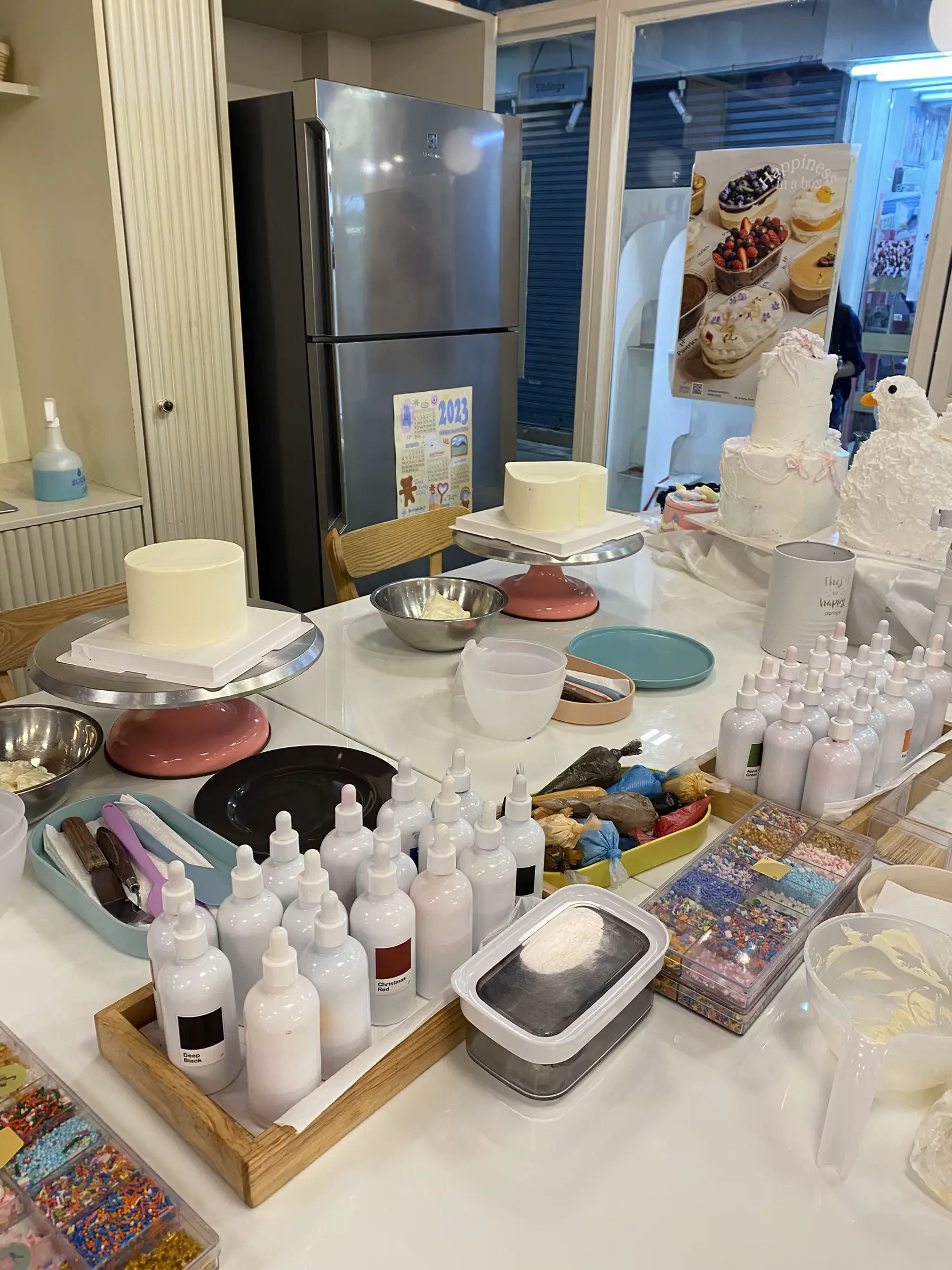 Workshop ทำเค้กที่ลิโด้🎂🍒 | แกลเลอรีที่โพสต์โดย พีชเที่ยวไหนดี🍒 | Lemon8