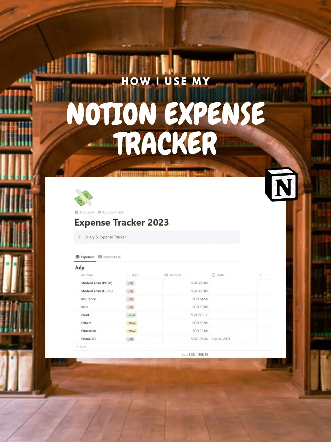 USING NOTION TO TRACK MY EXPENSES AND INCOME??? | แกลเลอรีที่โพสต์โดย ...