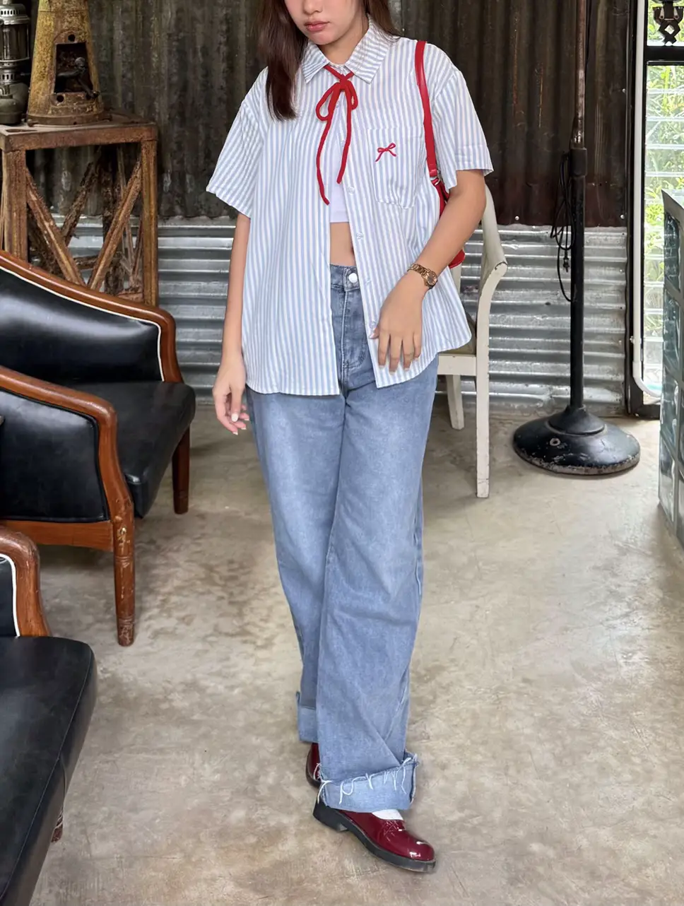 ⭐️OOTD | Matching Color สุดคิ้วท์! 🍄🫐 | แกลเลอรีที่โพสต์โดย Phloi🍐 | Lemon8