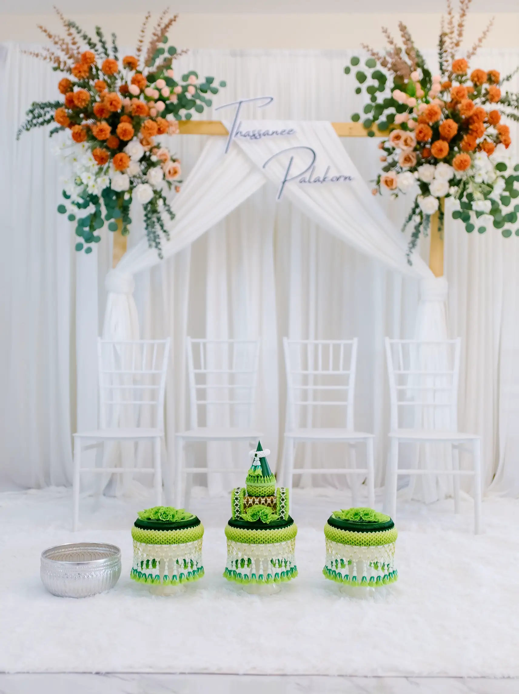 รีวิวฉากงานหมั้น งบ 5,000 บาทมันจึ้งง !! 😍 | แกลเลอรีที่โพสต์โดย Yui' me | Lemon8