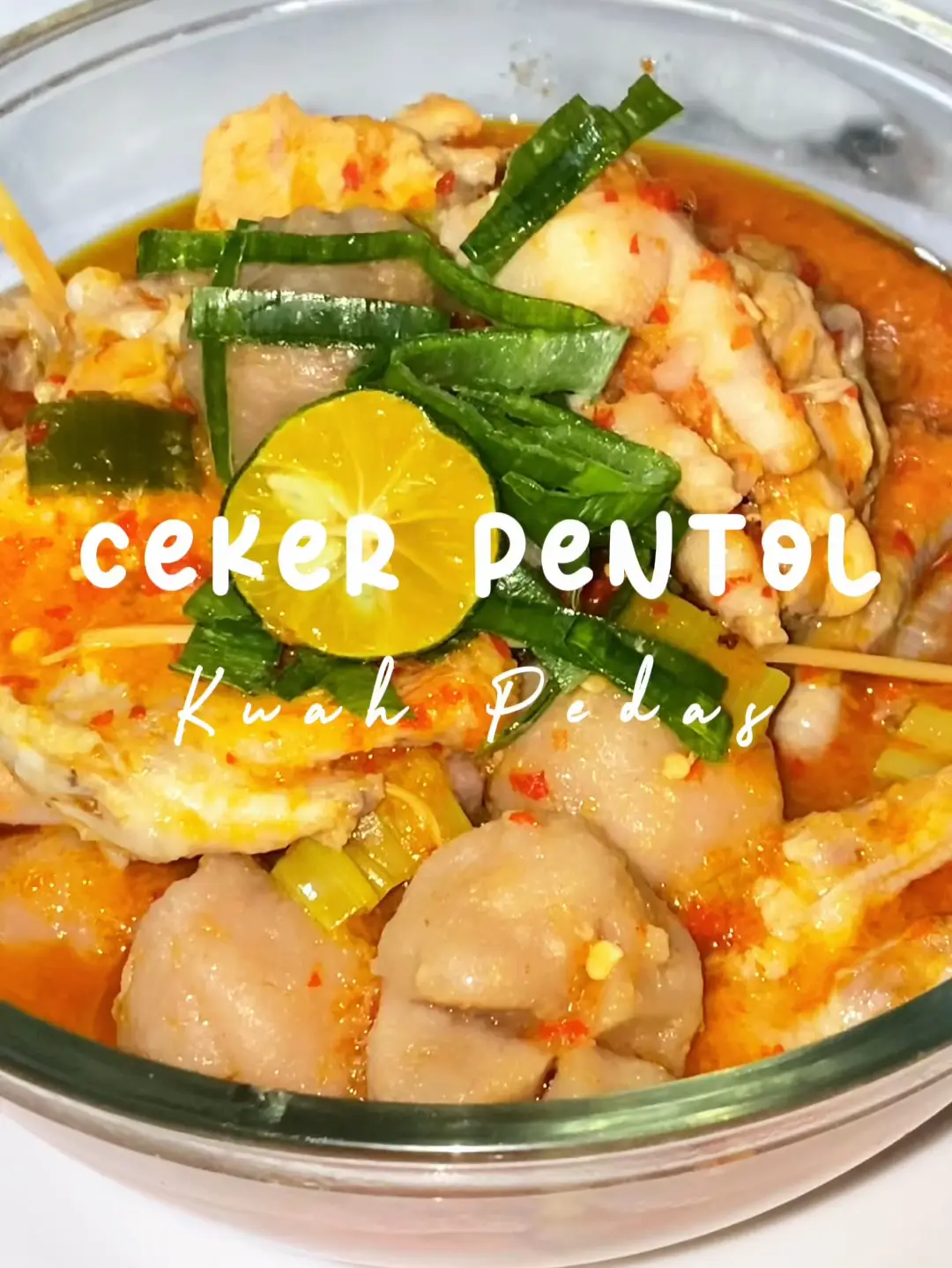 CEKER PENTOL KUAH PEDAS | Video dipublikasikan oleh Resep Rumahan | Lemon8