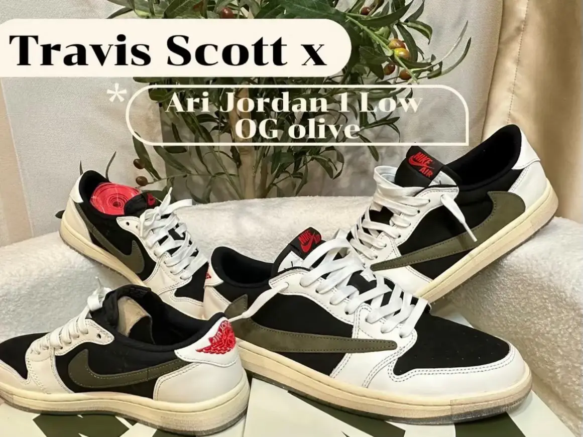 Ari Jordan 1 Low OG olive | แกลเลอรีที่โพสต์โดย N.R | Lemon8