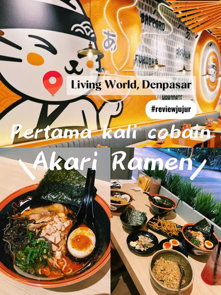 Pertama kali cobain Akari Ramen🔥 #reviewjujur | Galeri diposting oleh ...