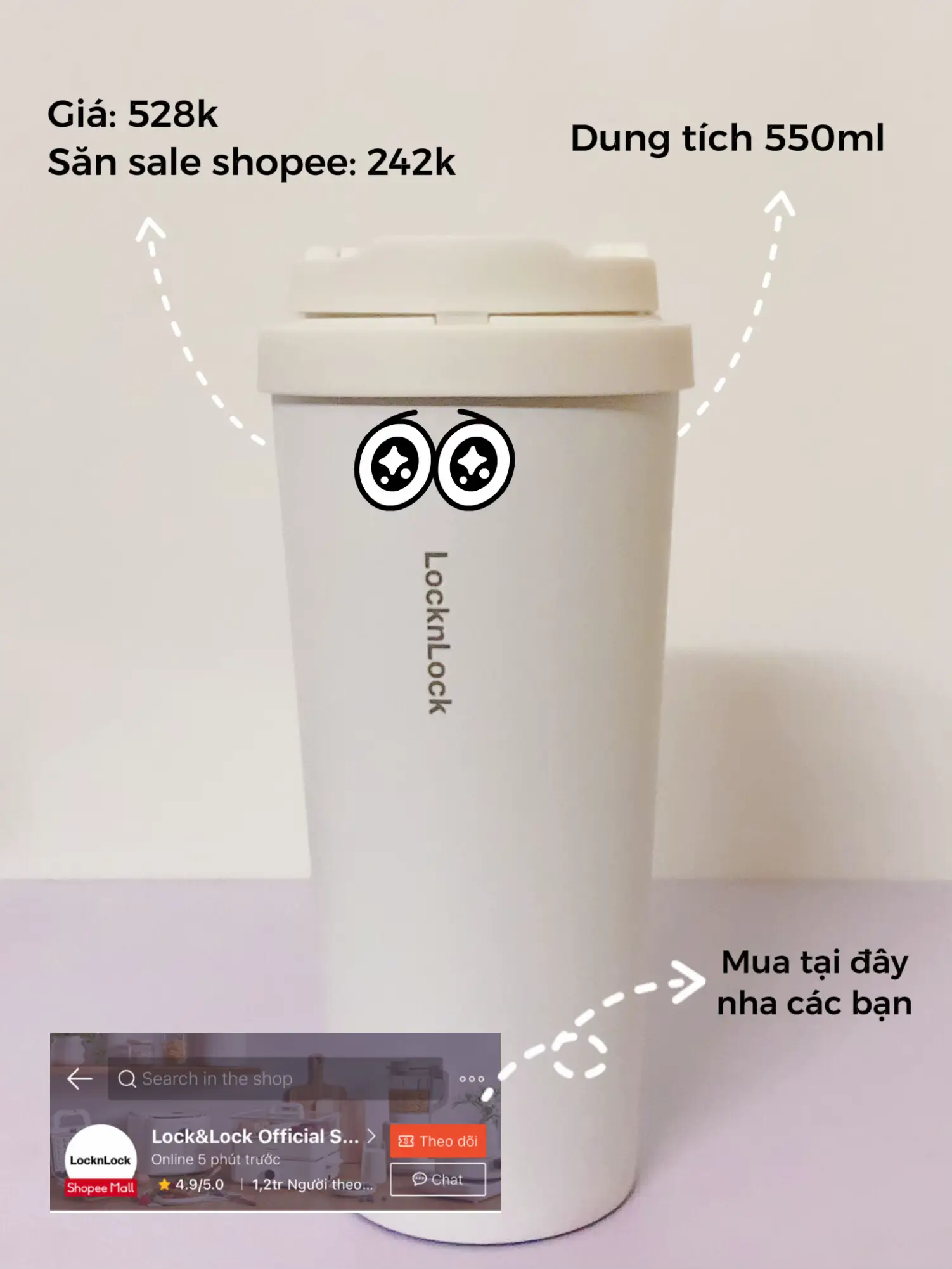 ⁉️ CÓ NÊN MUA CỐC GIỮ NHIỆT NHÀ LOCKnLOCK KHÔNG | แกลเลอรีที่โพสต์โดย Min’s House | Lemon8