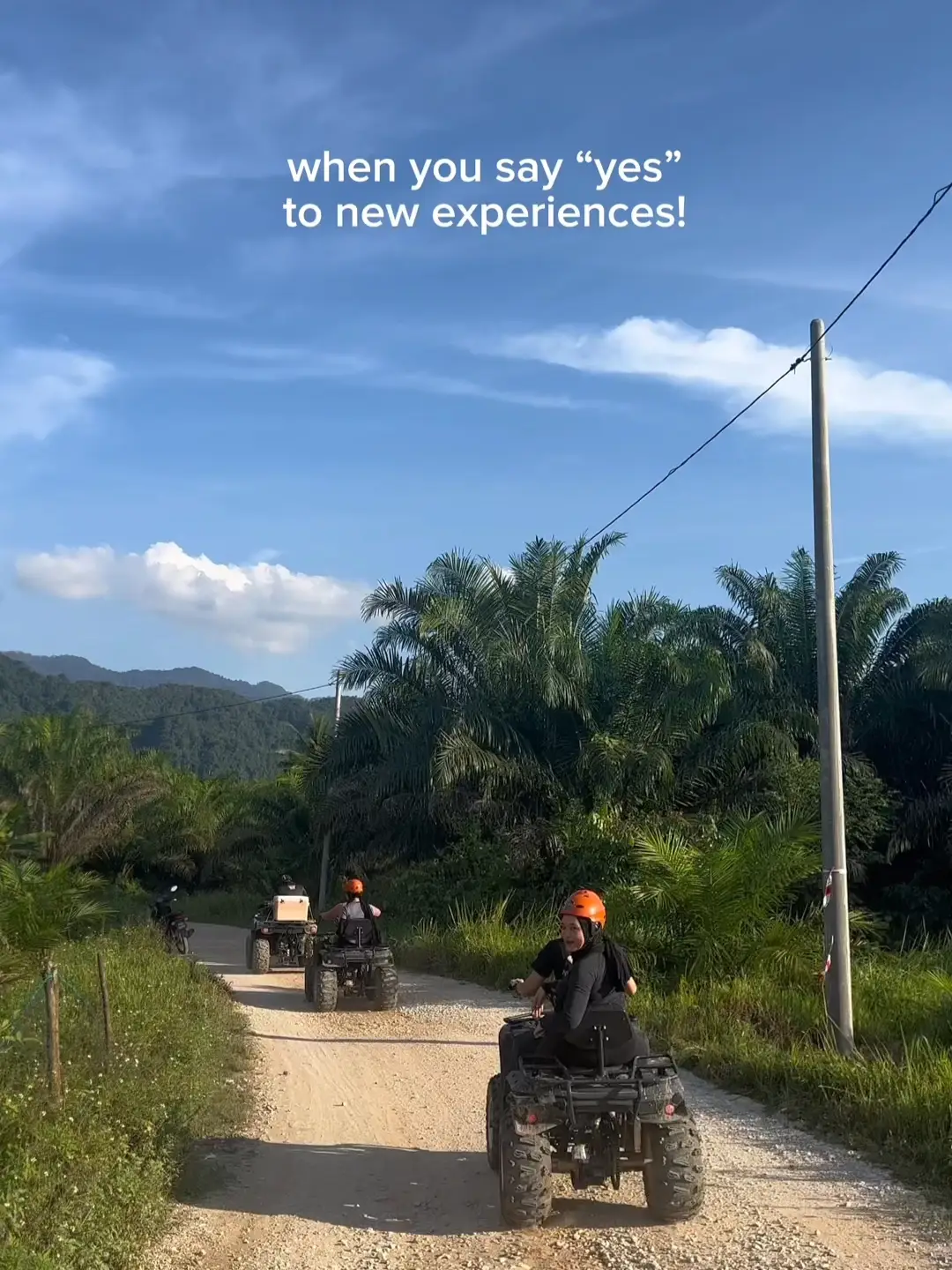 ATV Experience at Gopeng Glamping Park! | Video diterbitkan oleh Syasya Adlina | Lemon8