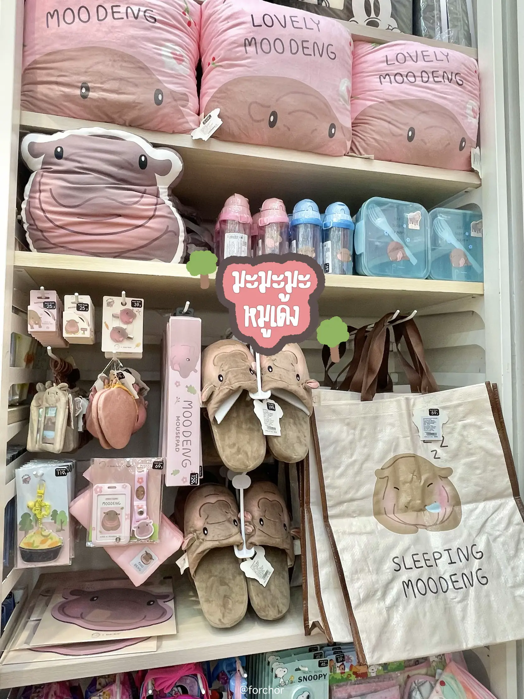 แวะมาอัปเดตของน่ารักๆ ใน Moshi Moshi สักหน่อยยย💞💨 | แกลเลอรีที่โพสต์โดย ForChor | Lemon8