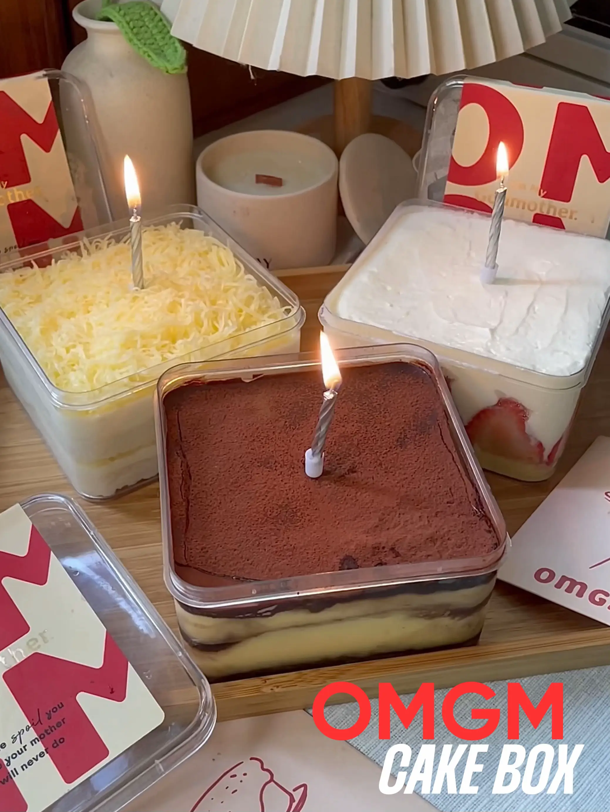 OMGM CAKE BOX | วิดีโอที่เผยแพร่โดย Fongbeersoda | Lemon8