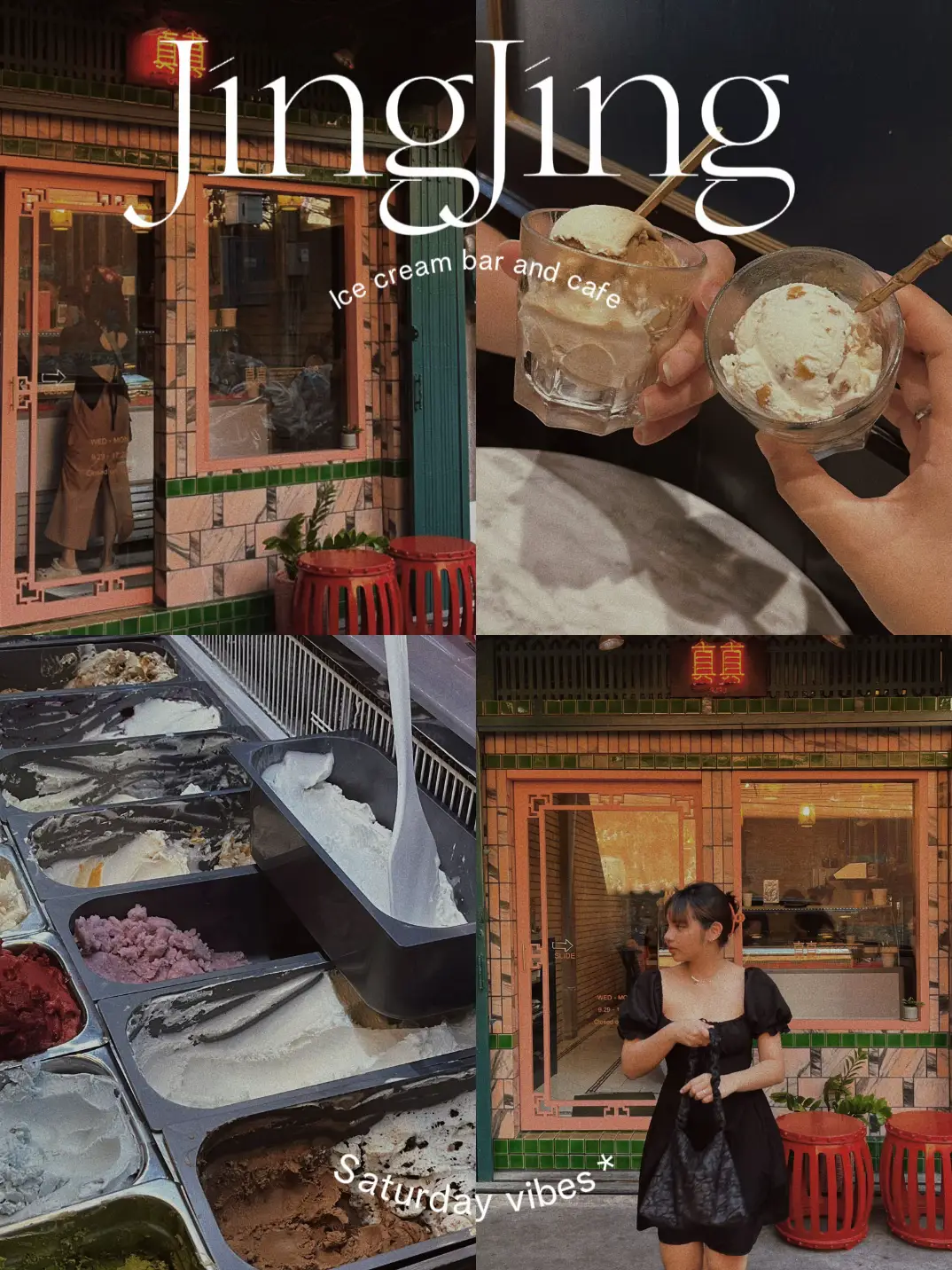 JingJing Ice Cream Bar and Cafe | ร้านลับย่านเยาวราช | แกลเลอรีที่โพสต์ ...