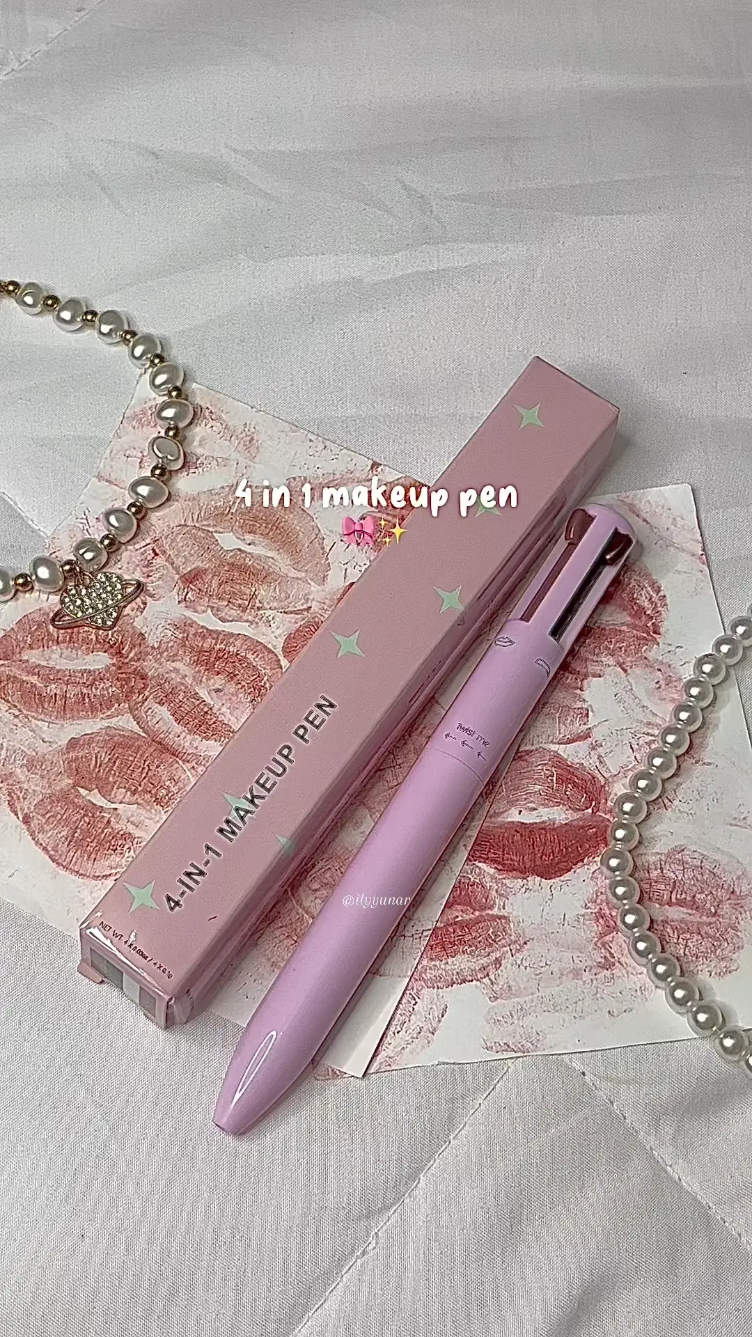4 in 1 makeup pen | Video diterbitkan oleh ⋆˚ yuna ˖° | Lemon8