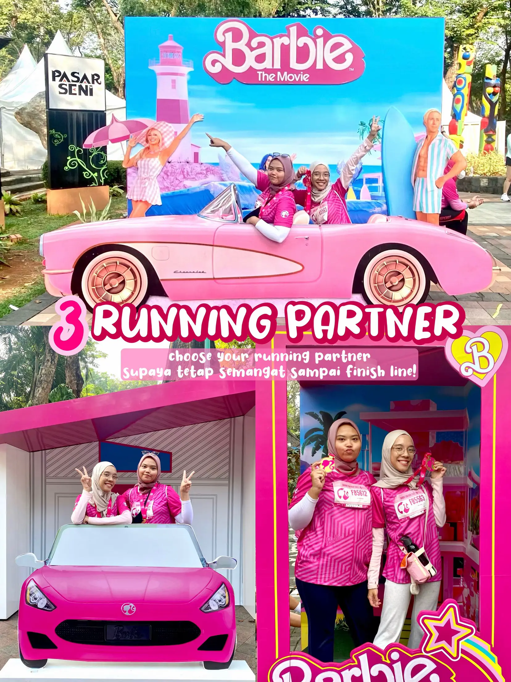 GUIDANCE FOR FUN RUN FIRST TIMER: BARBIE RUN 23🏃🏻‍♂️🩷🌸 | Galeri ...