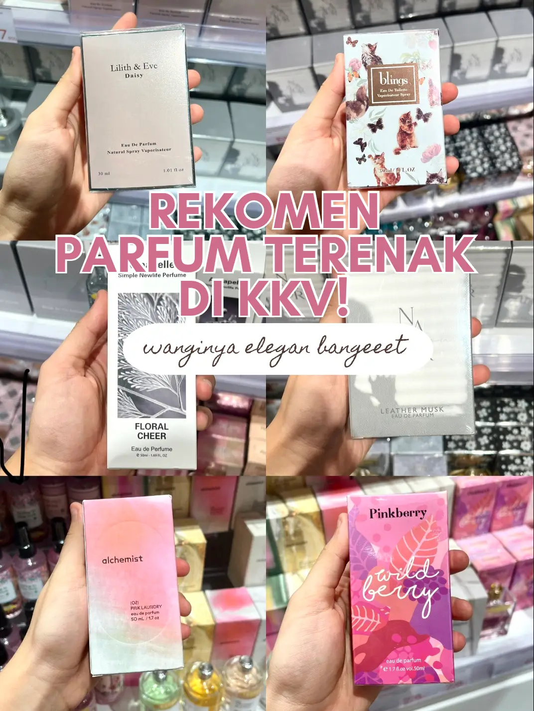 rekomen parfum di kkv, wanginya elegan😻 | Galeri diposting oleh alma☁️ ...
