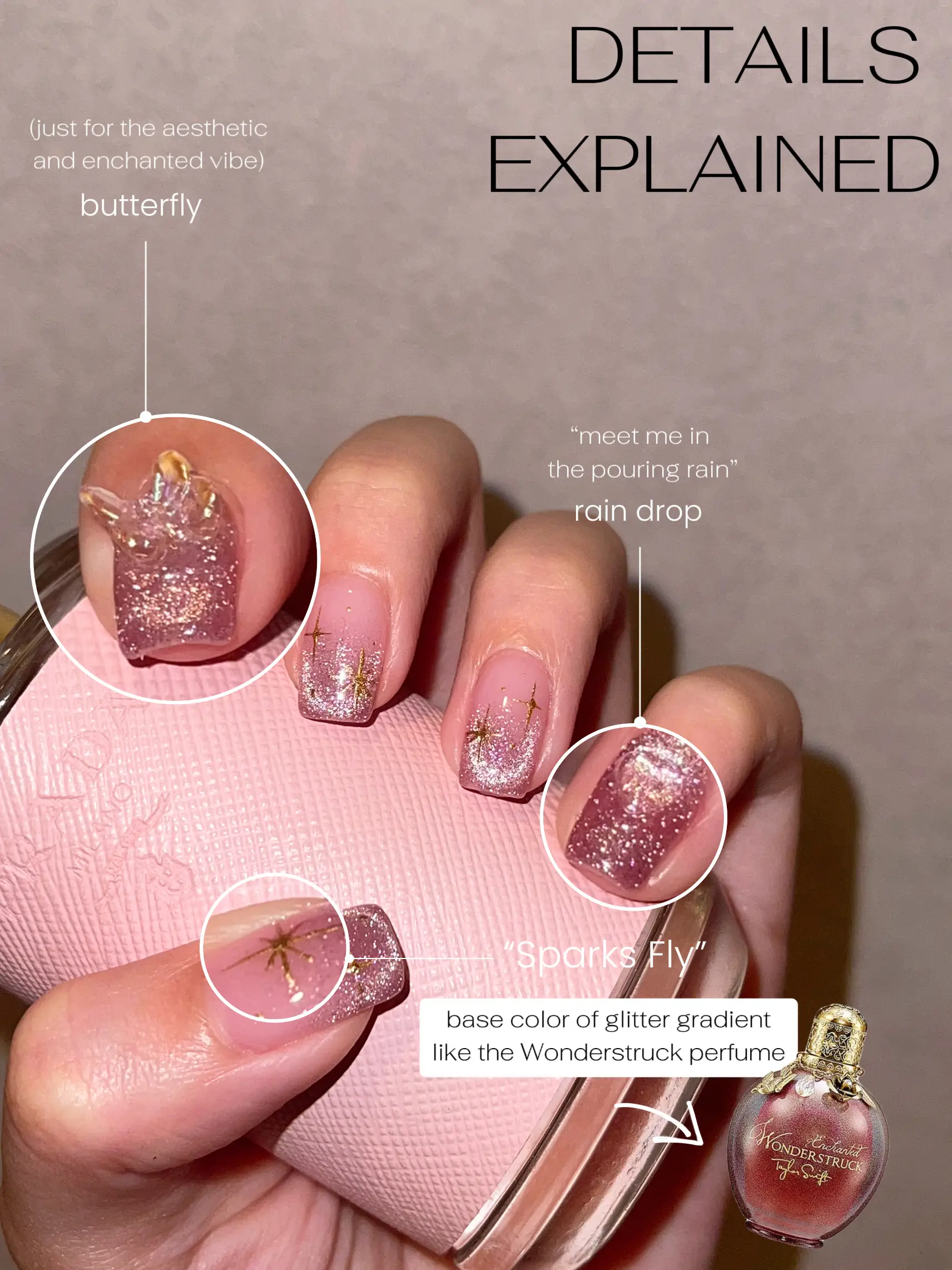 nails inspo — speak now (taylor’s version) 💜 ☔️ | แกลเลอรีที่โพสต์โดย ...