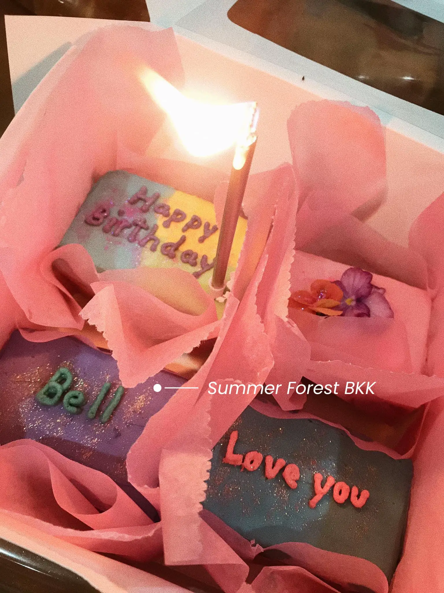 Birthday Giveaway cake shop. The edition has been selected. Beautiful ...