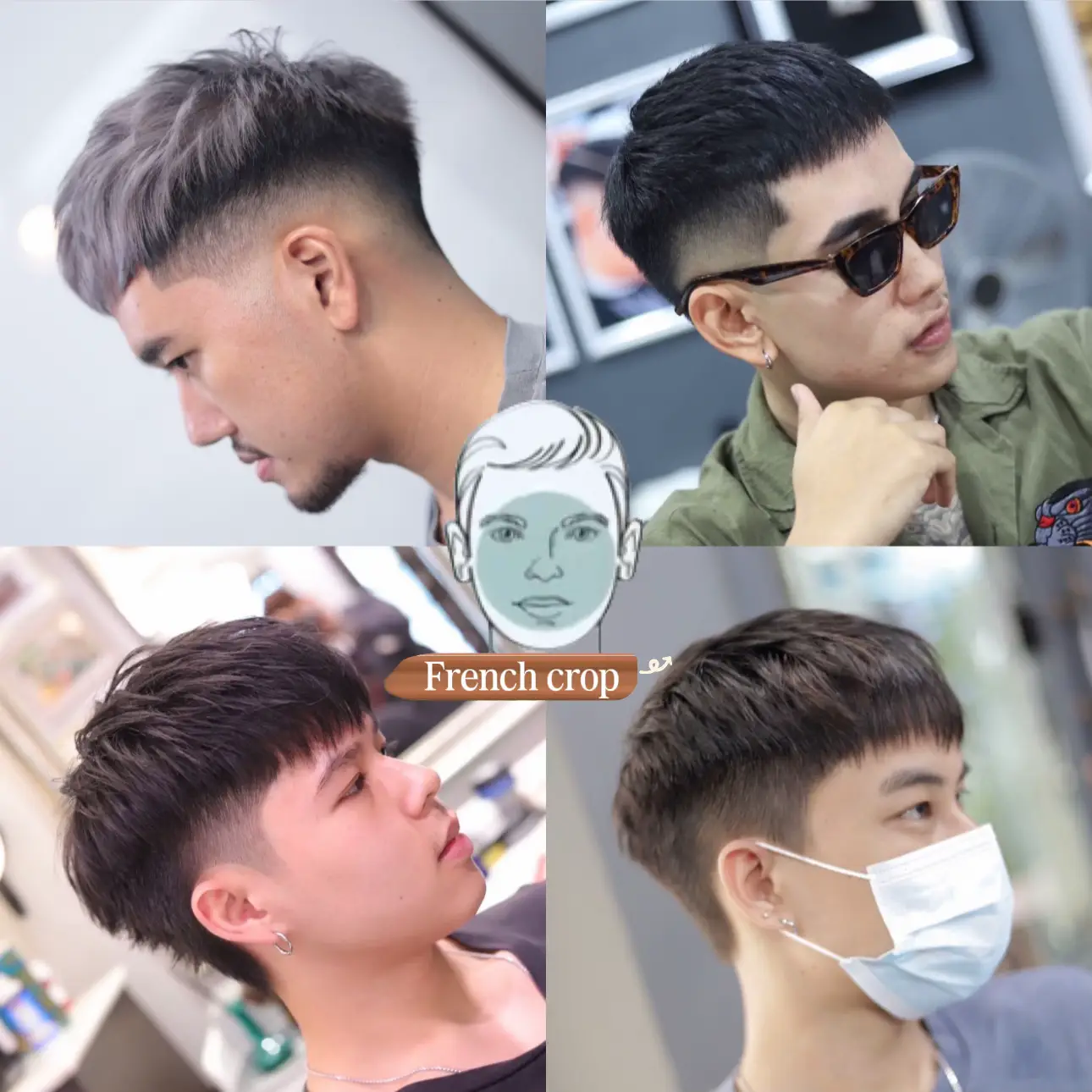 ทรงผมชายเท่ๆ frenchcrop X mullet | วิดีโอที่เผยแพร่โดย harisbarbershop ...