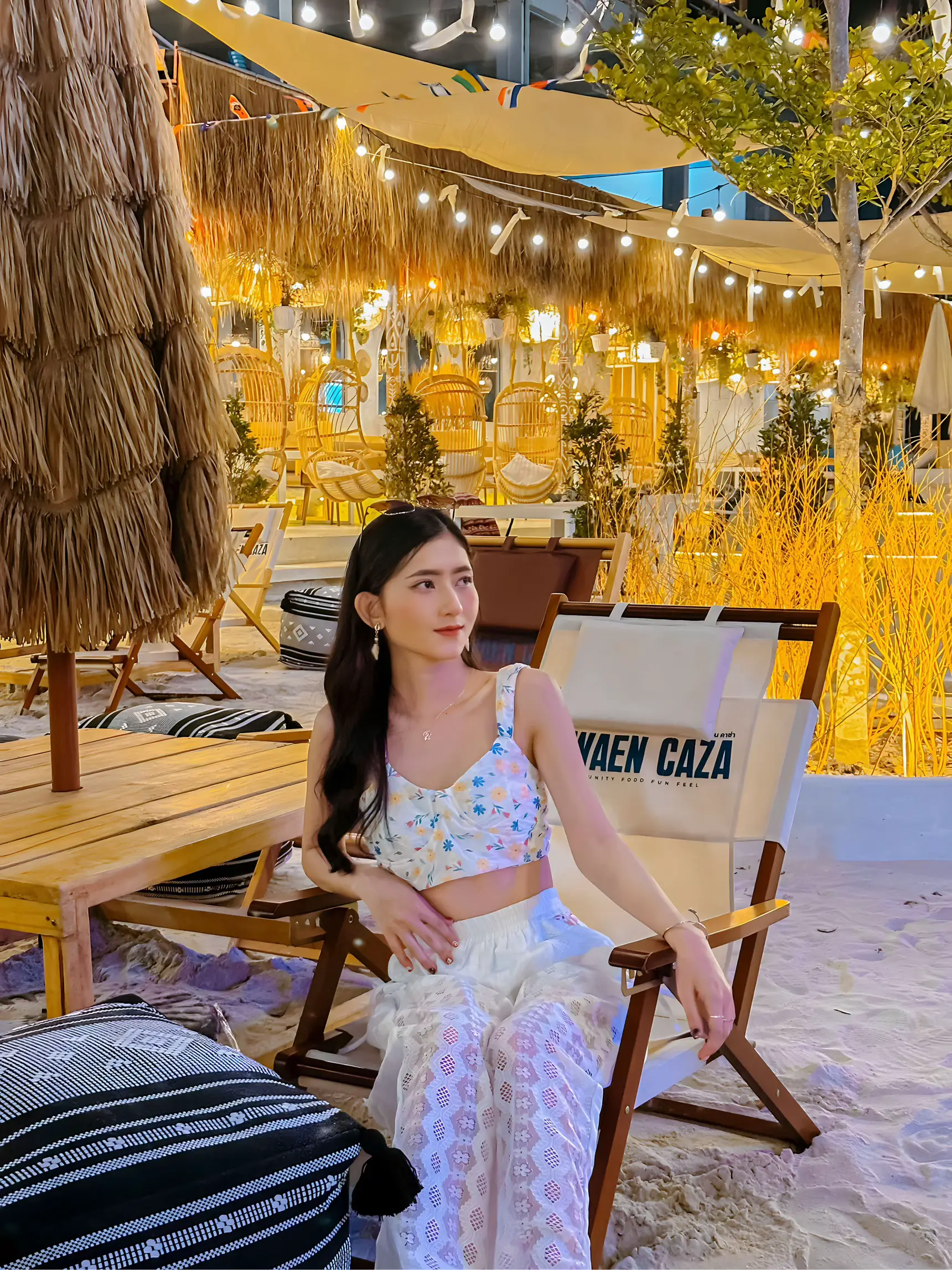 📌คาเฟ่&บีชคลับ เปิดใหม่ ️บนเกาะล้าน🌊 | แกลเลอรีที่โพสต์โดย One-day only | Lemon8