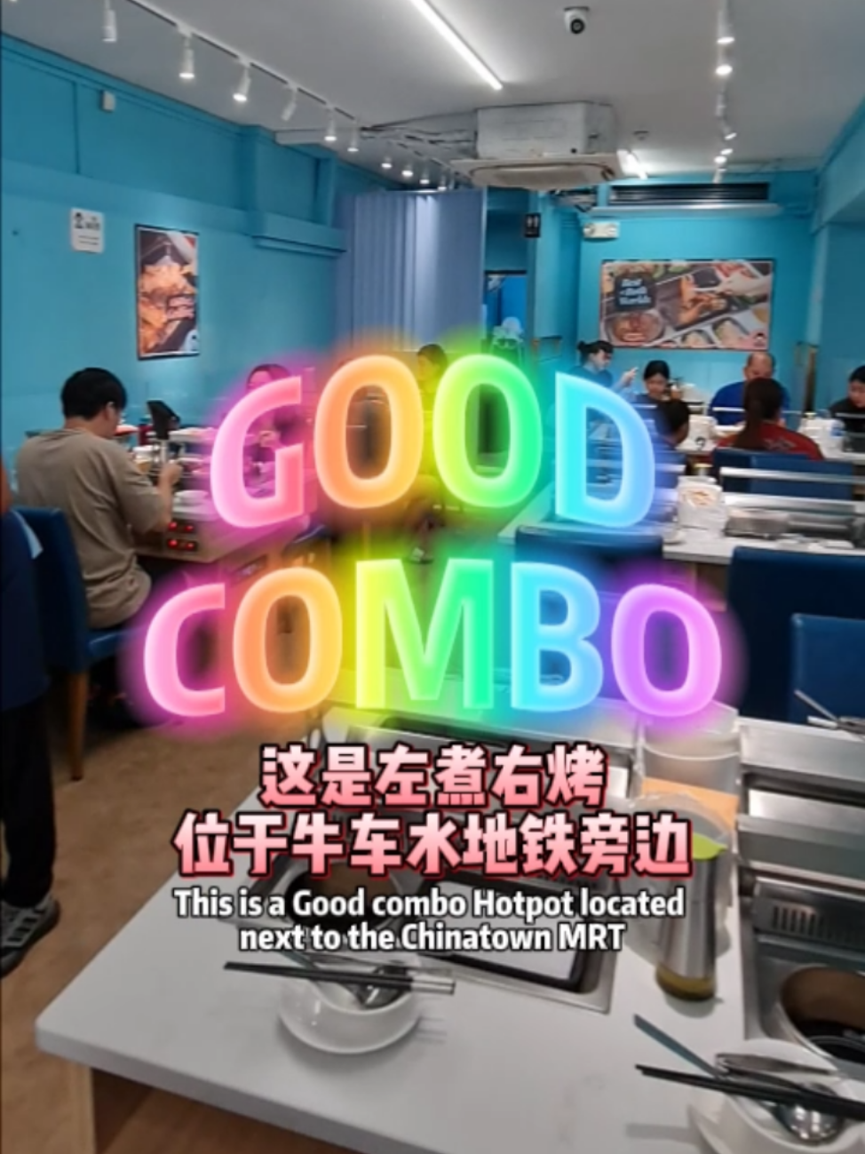 Good Combo Hotpot & BBQ Buffet SINGAPORE | Video published by ⭐️Bibipew ...