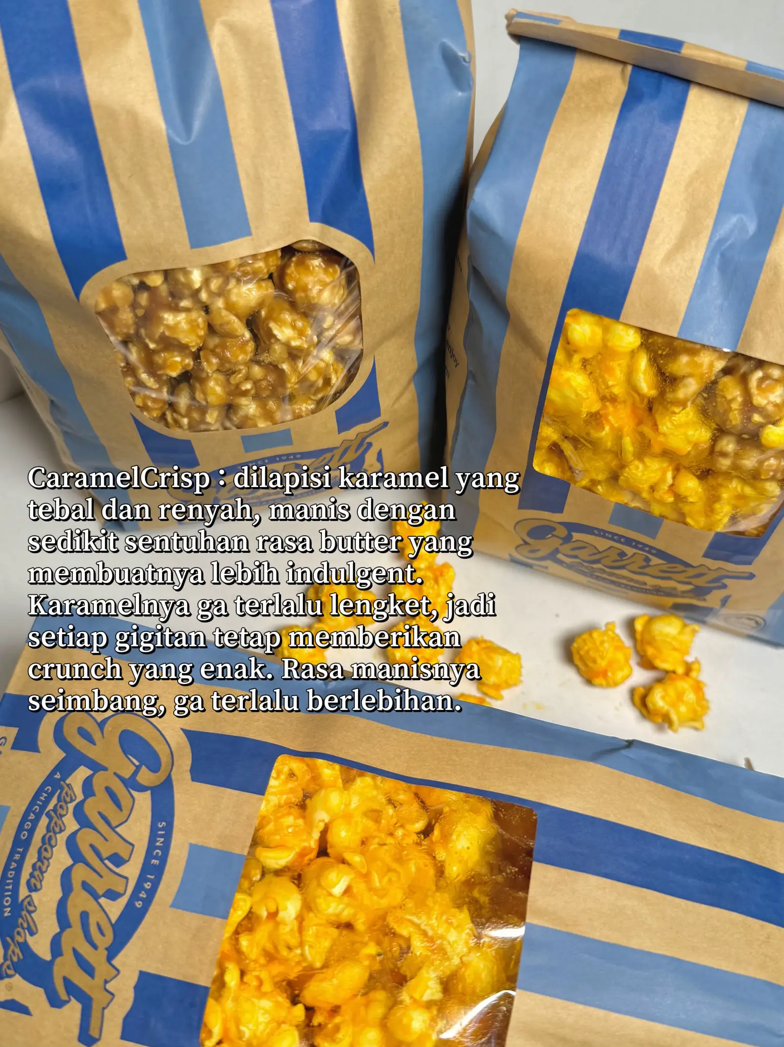 Garrett Popcorn Premium, Yakin Enak? 🤔 | Galeri diposting oleh Miura | Lemon8