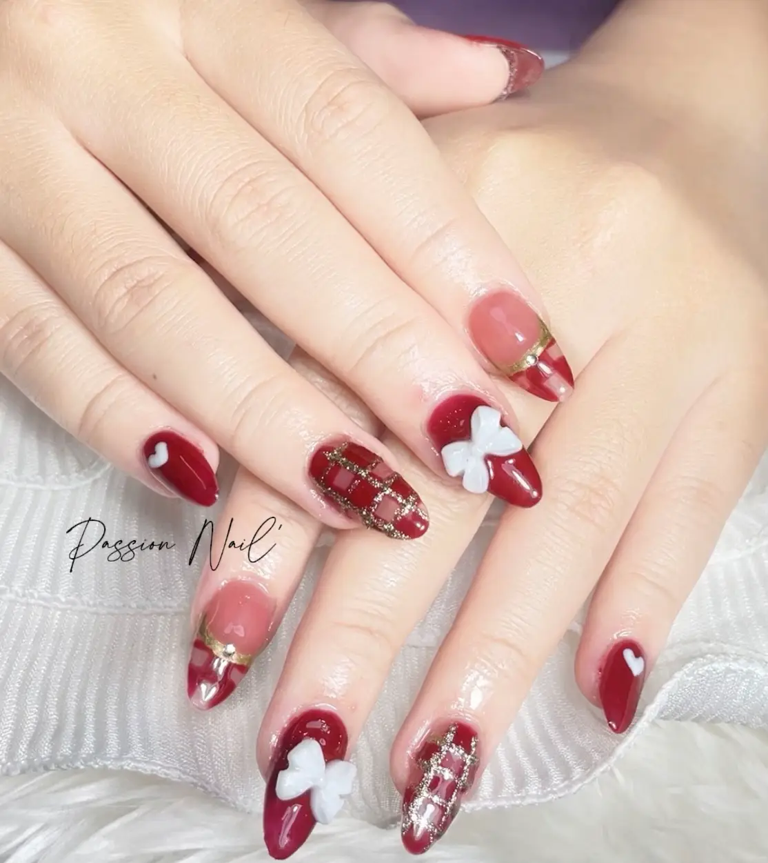 Passion Nail’ | แกลเลอรีที่โพสต์โดย Juthamas Nook | Lemon8