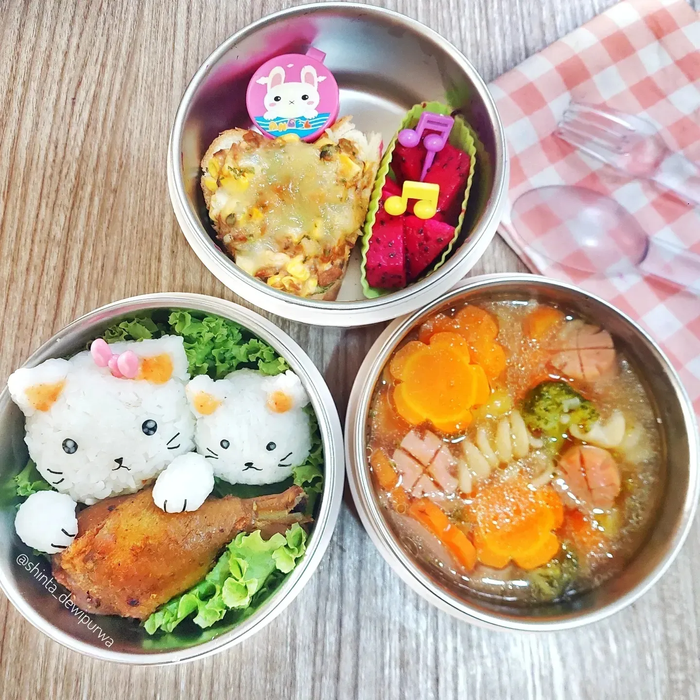 Menu Bekal Sehat hari jum'at 🥰 | Galeri diposting oleh Shinta Dewi | Lemon8