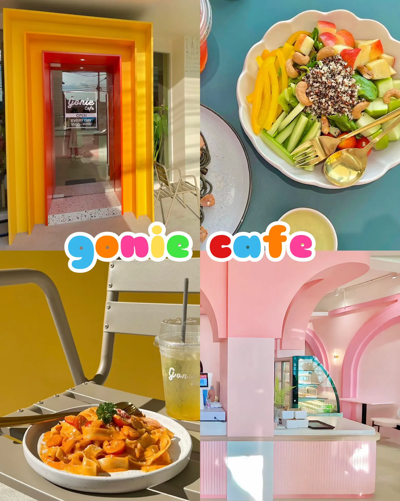 คาเฟ่เปิดใหม่แปดริ้ว Gonie Cafe สายกิน สายถ่ายรูปห้ามพลาด! | แกลเลอรี ...
