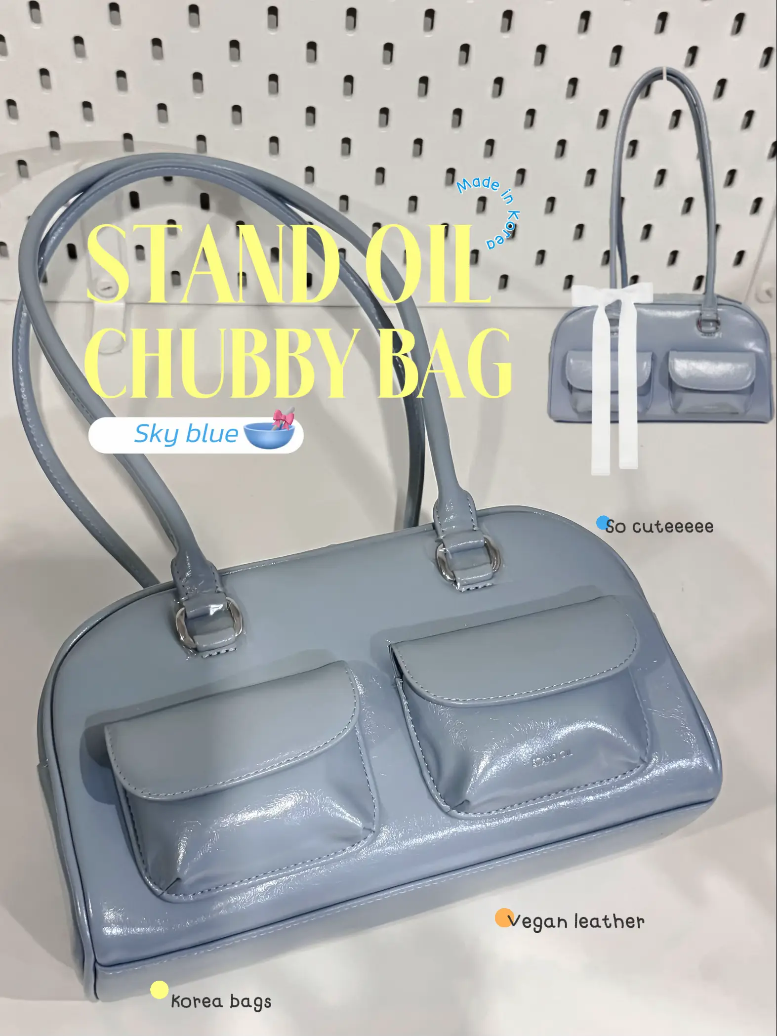 Review Chubby Bag “Sky blue” Stand oil 🥣🫧 | แกลเลอรีที่โพสต์โดย dmdmmm ...