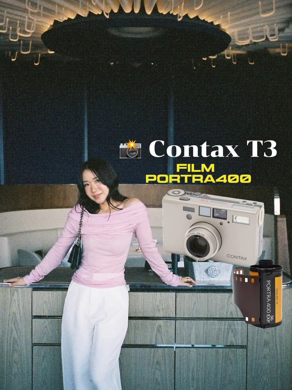 Review* กล้องฟิลม์ Contax T3 #รุ่นลิซ่า | แกลเลอรีที่โพสต์โดย Mydinery | Lemon8