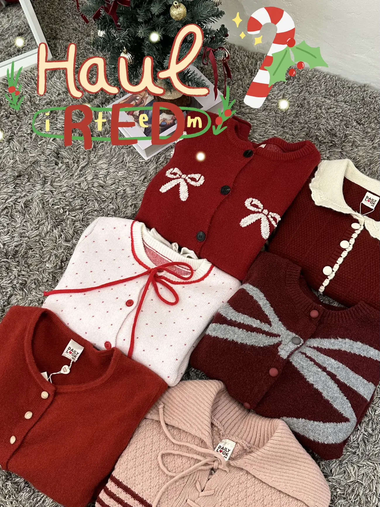 มัดรวม Red item ต้อนรับคริสต์มาส🎄🧸🧣 | แกลเลอรีที่โพสต์โดย Dailylook.sm ...